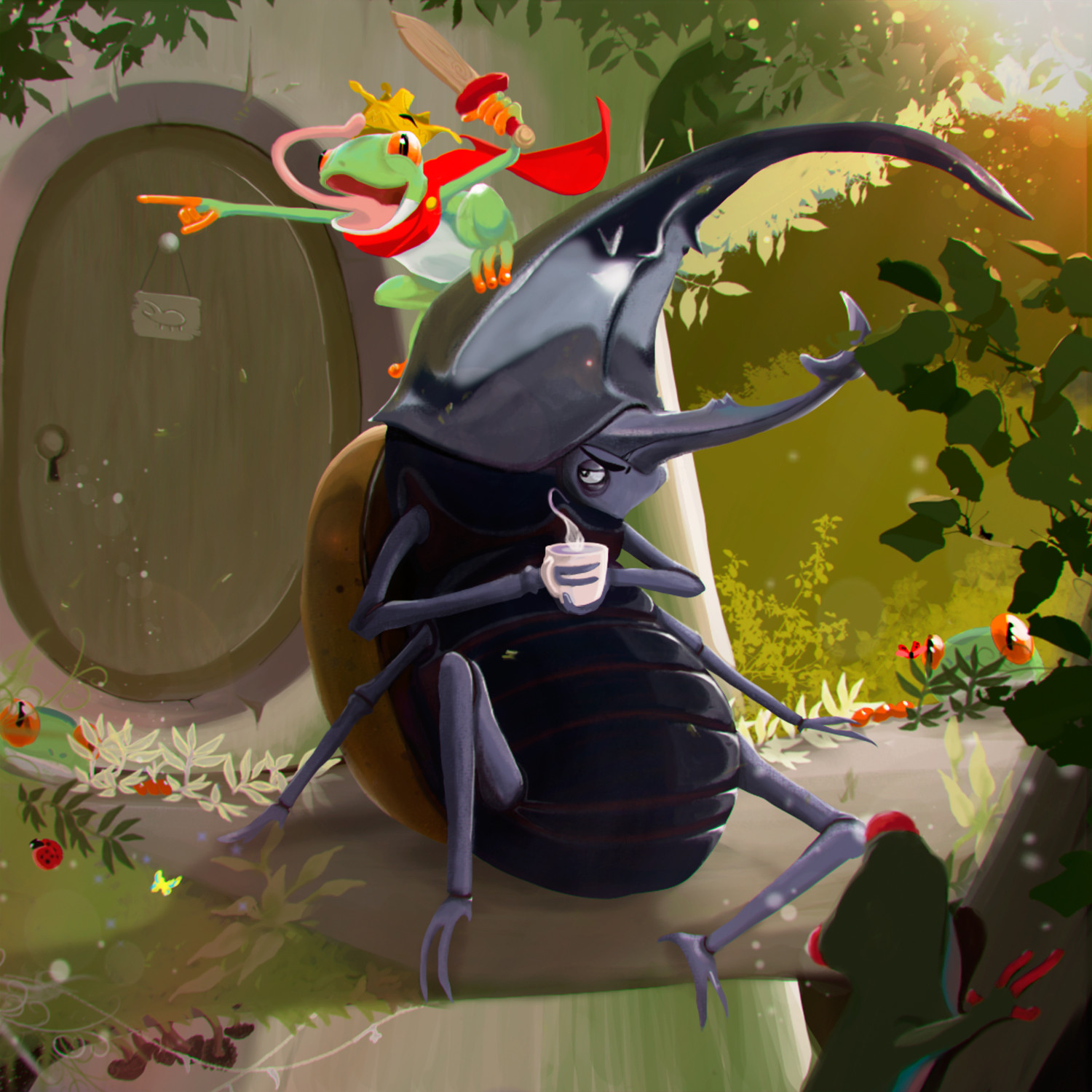 ArtStation - King Frog