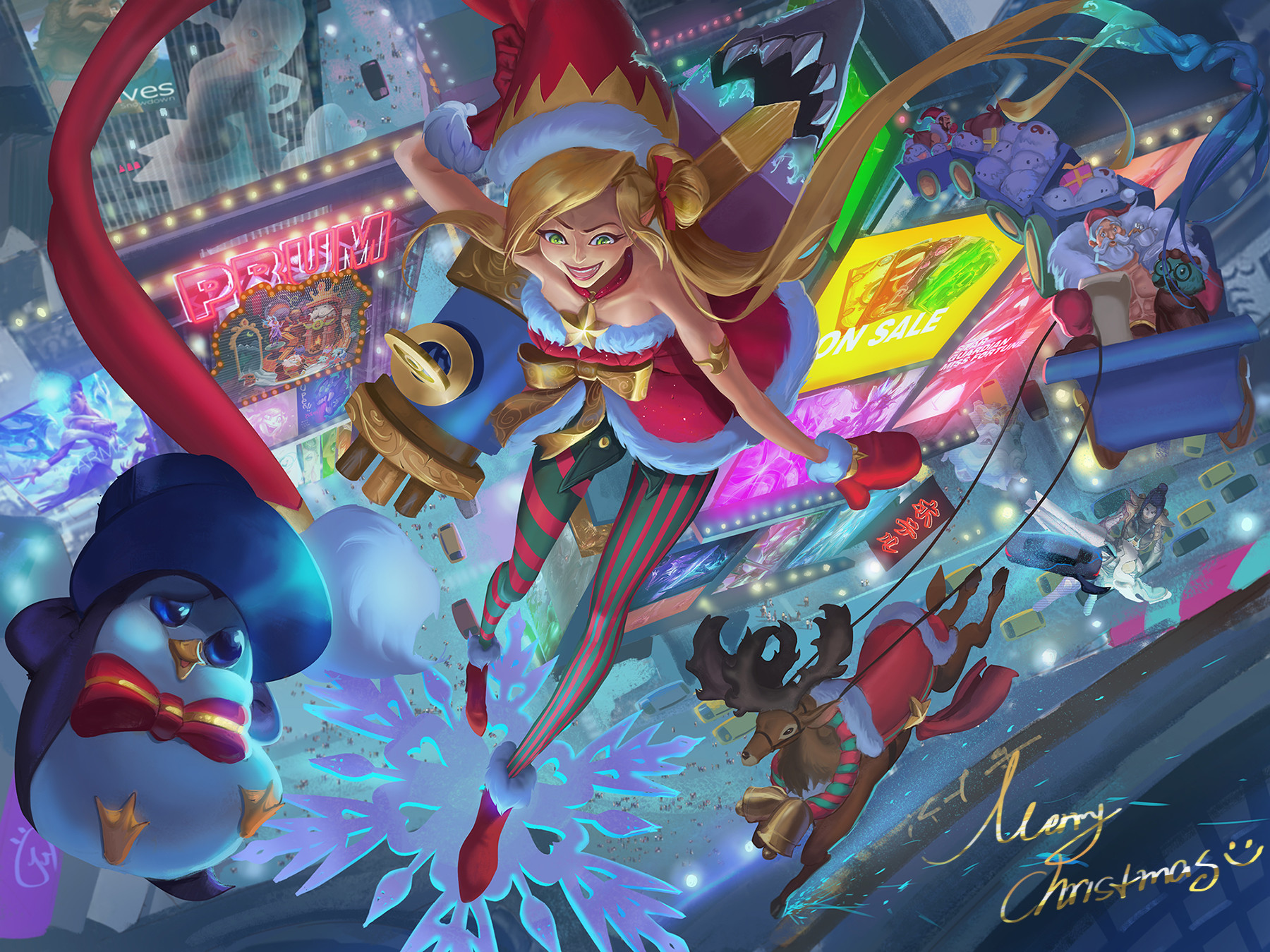 ArtStation - Jinx in the wonderland