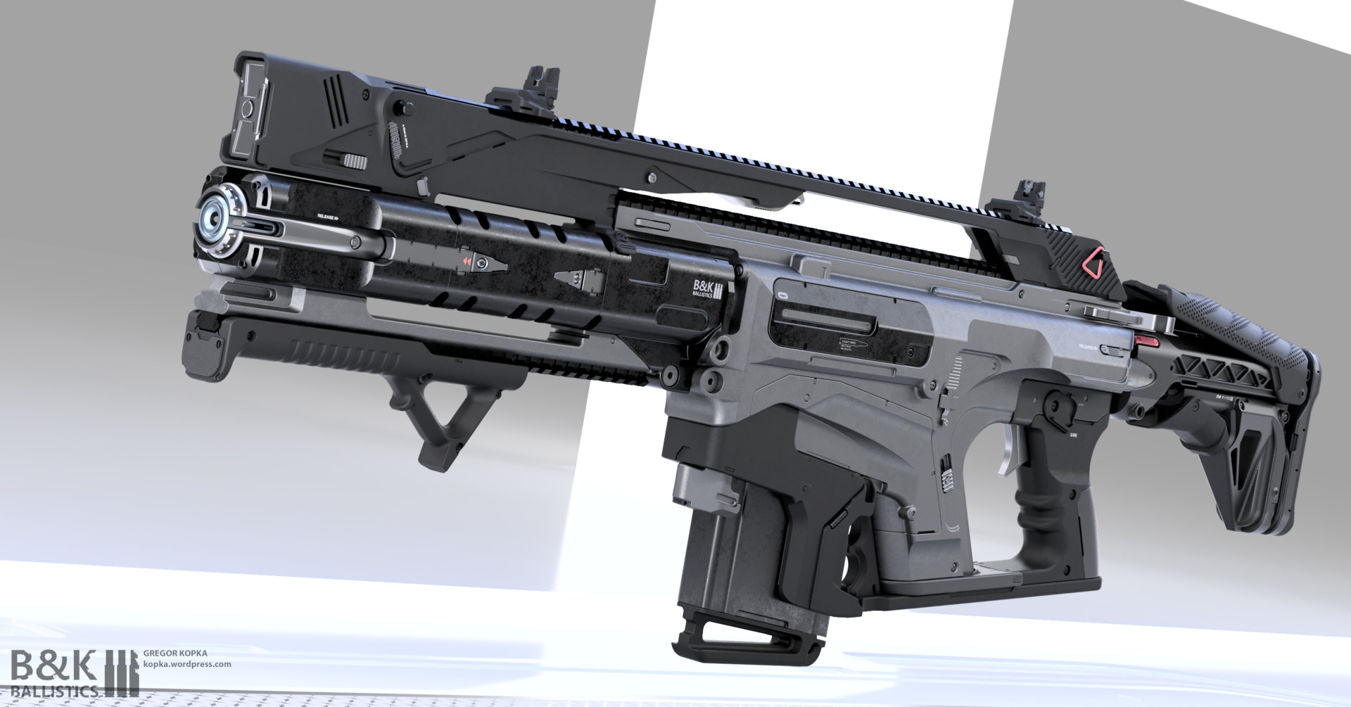 Assault Rifle Concept Art