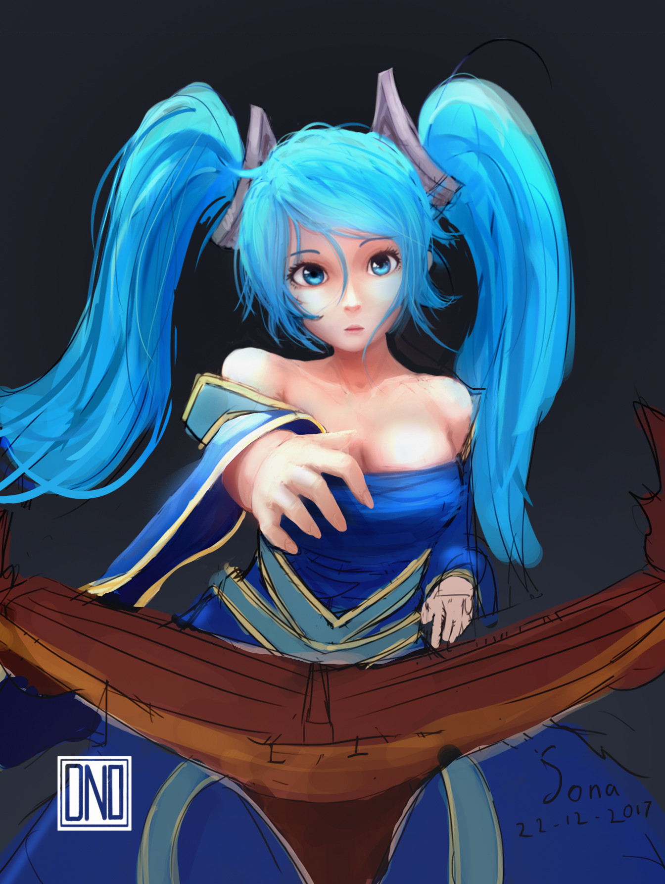 ArtStation - Sona fanart