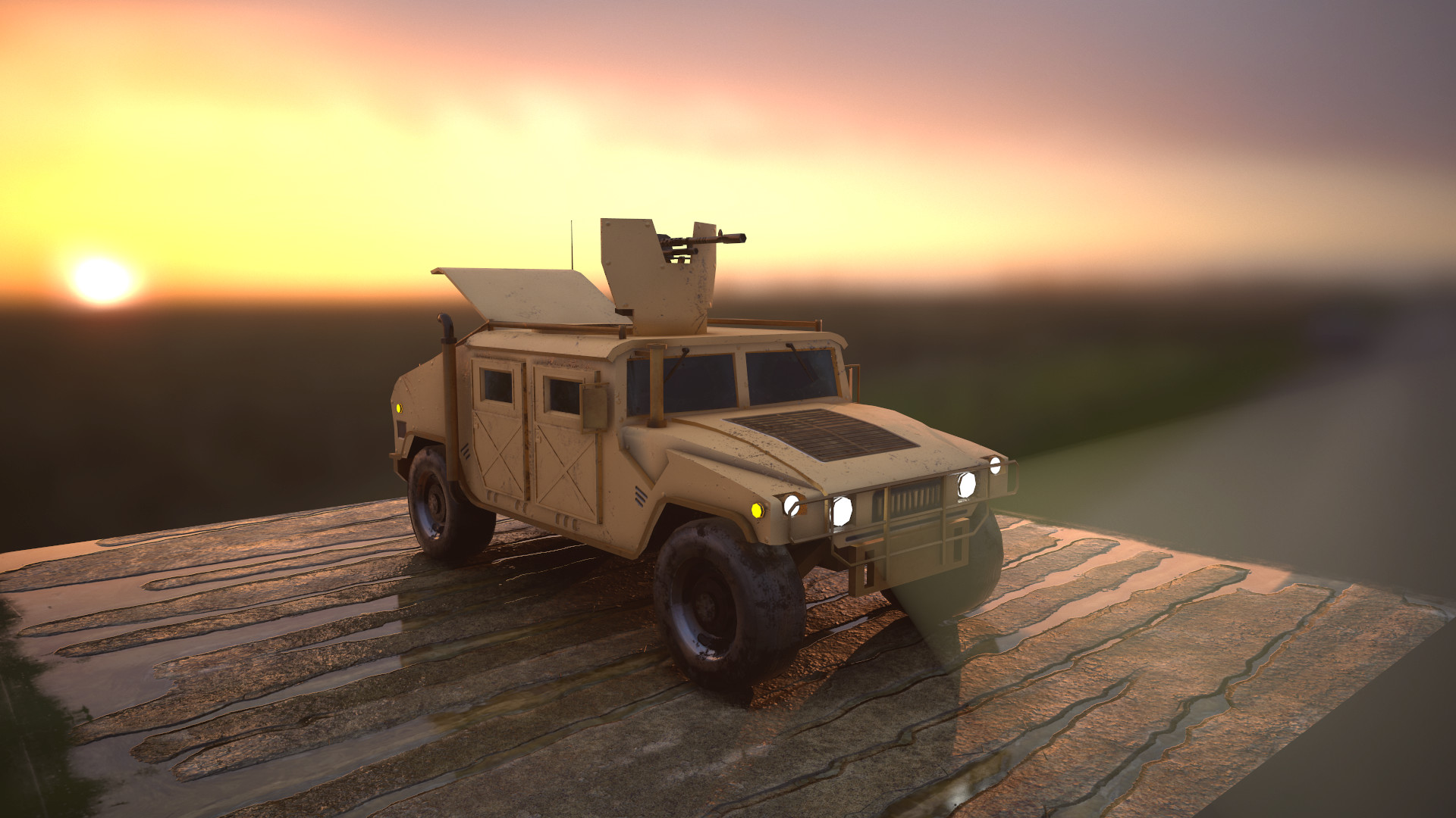 ArtStation - Humvee