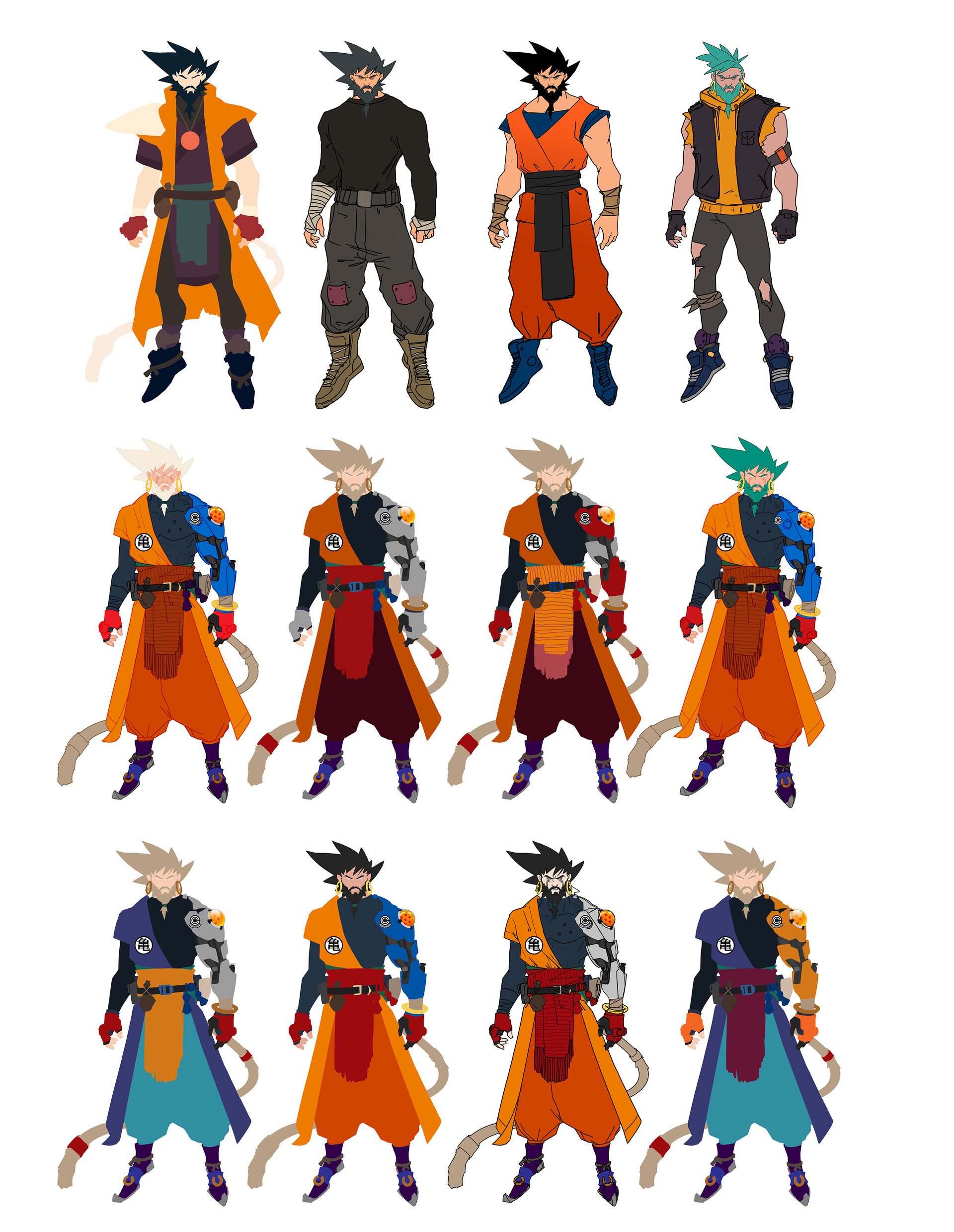 Vegeta redesign by Bogdan Tauciuc : r/dbz