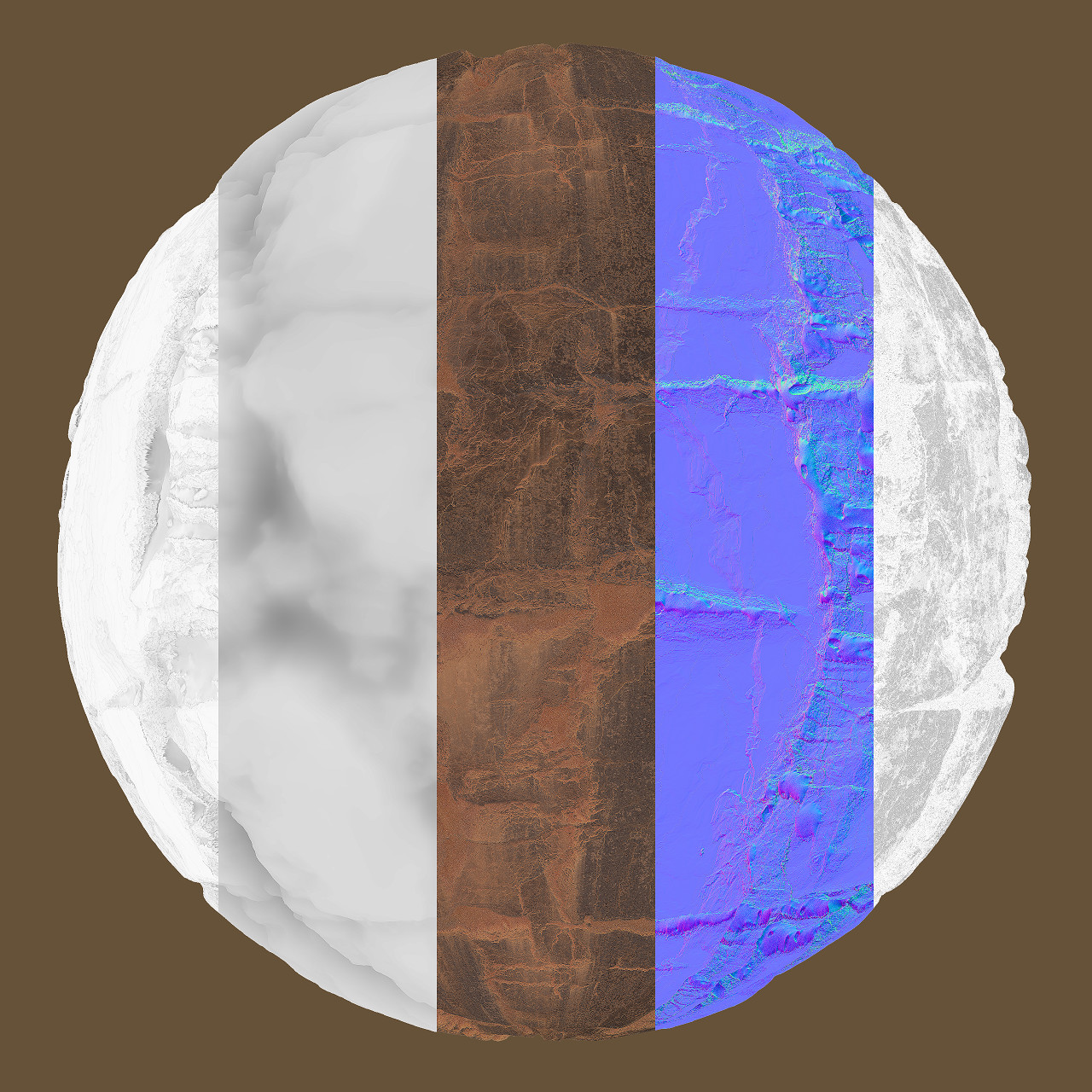 Daniel Thiger - Desert Cliff Eroded