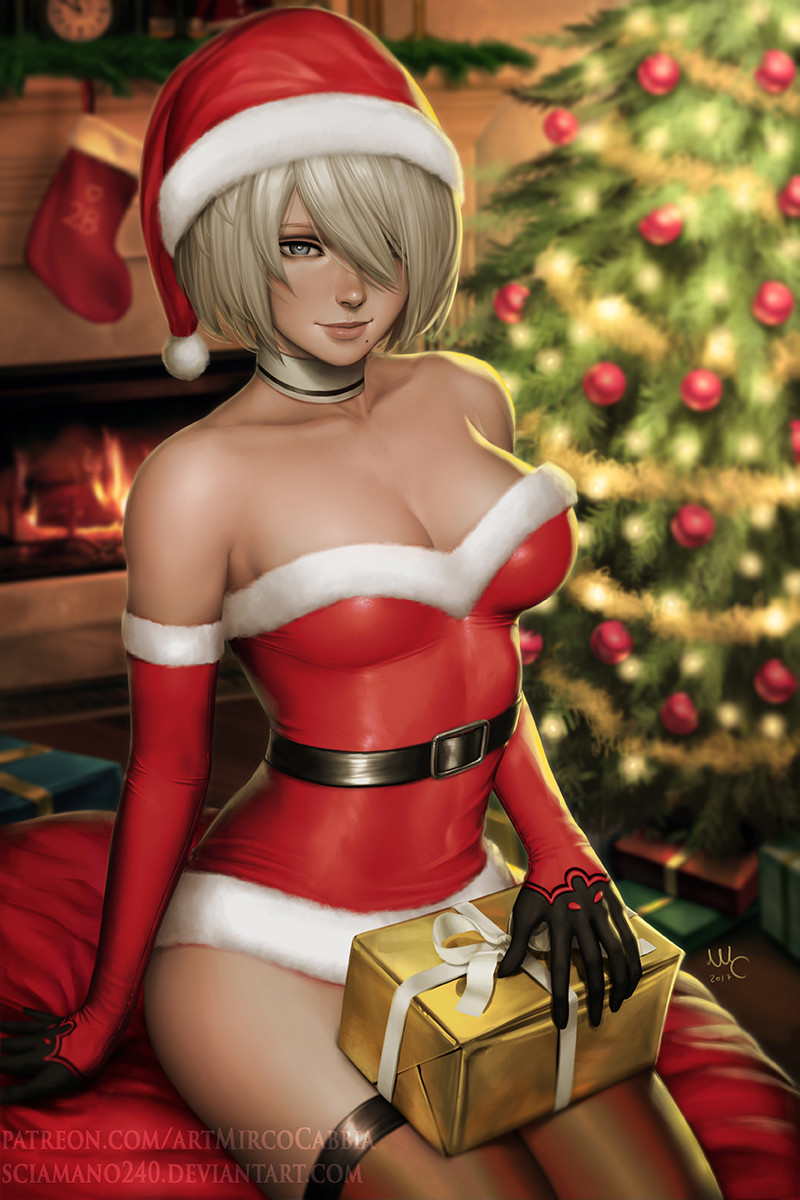 Mirco Cabbia (Sciamano240) - 2B xmas - Nier: Automata