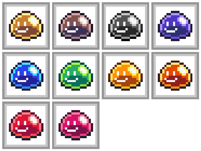 ArtStation - [Rare Elixir] Slime Icons (2017)