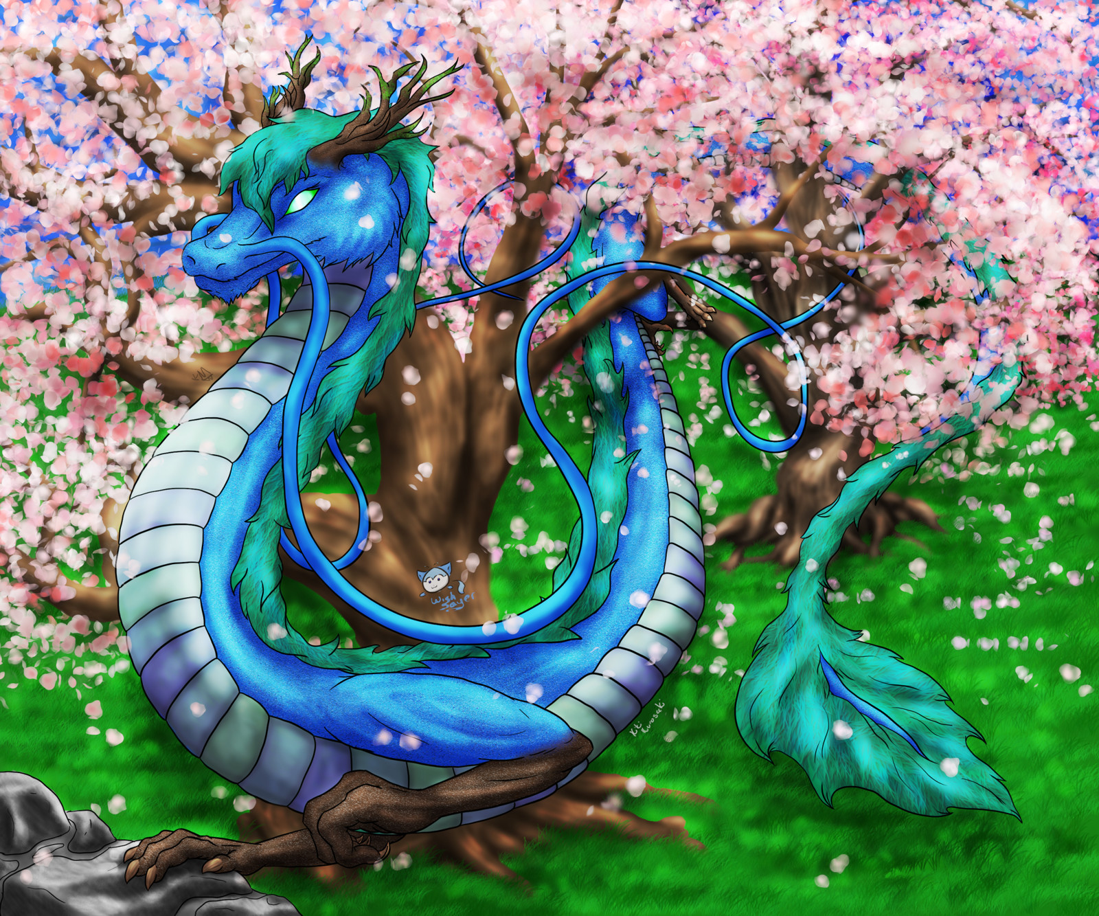 Kiera Balko - Azure(Blue) Dragon of the East