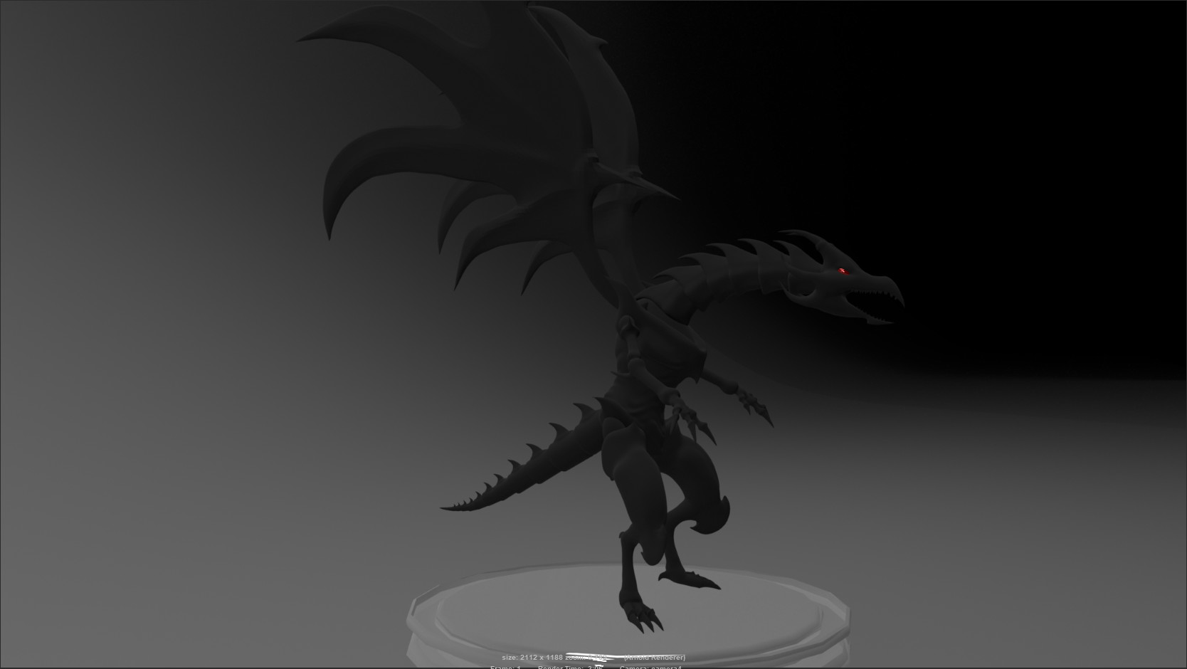 ArtStation - Red-eyes Black Dragon