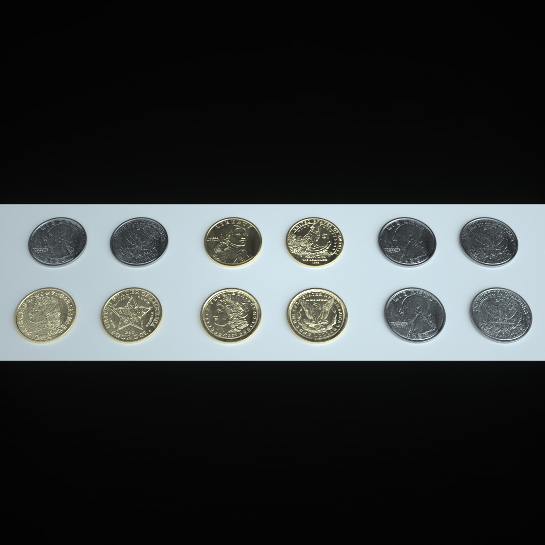 ArtStation - Digital Coins