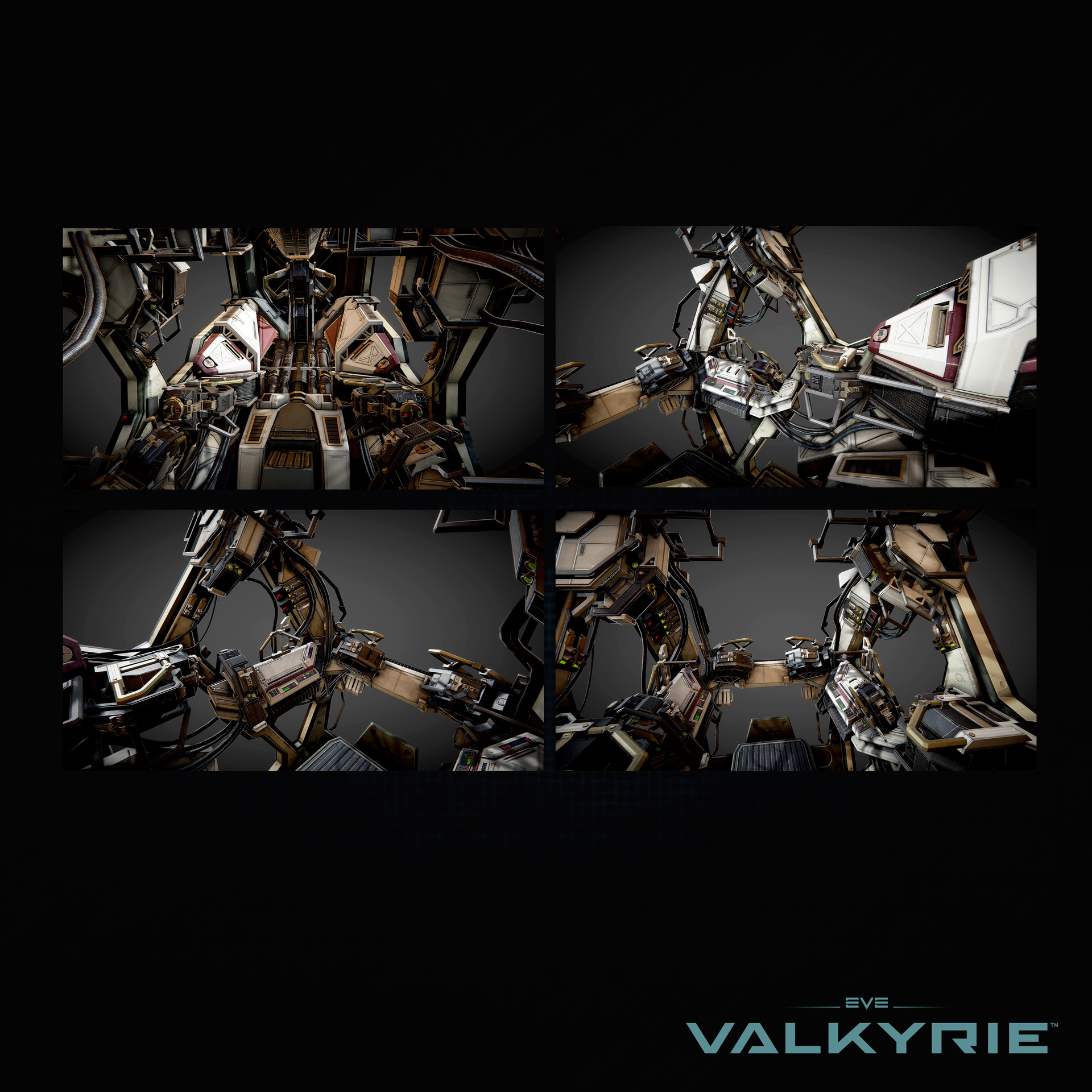 ArtStation - Valkyrie Cockpit Interior