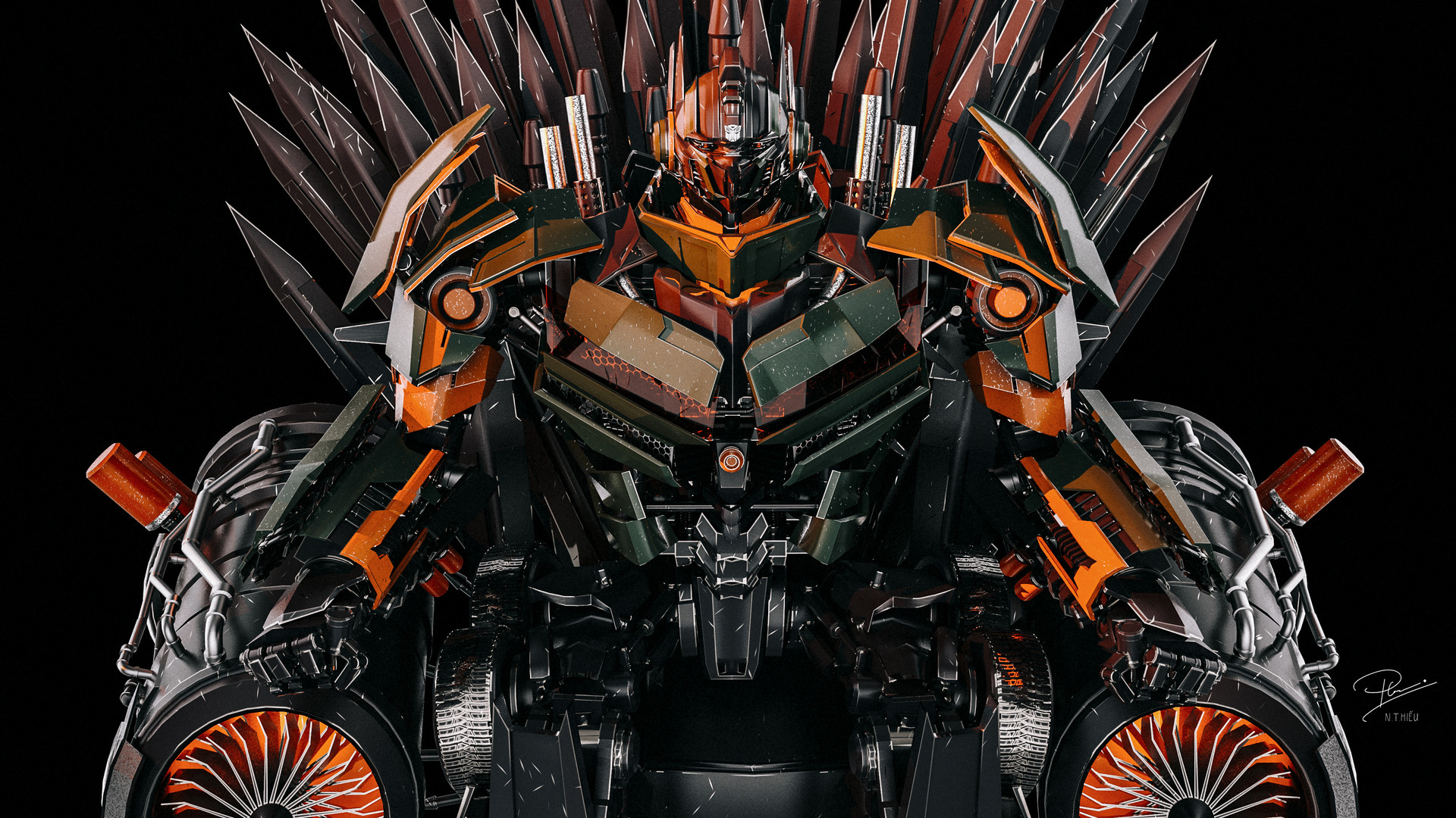 ArtStation - Game of Throne King Optimus