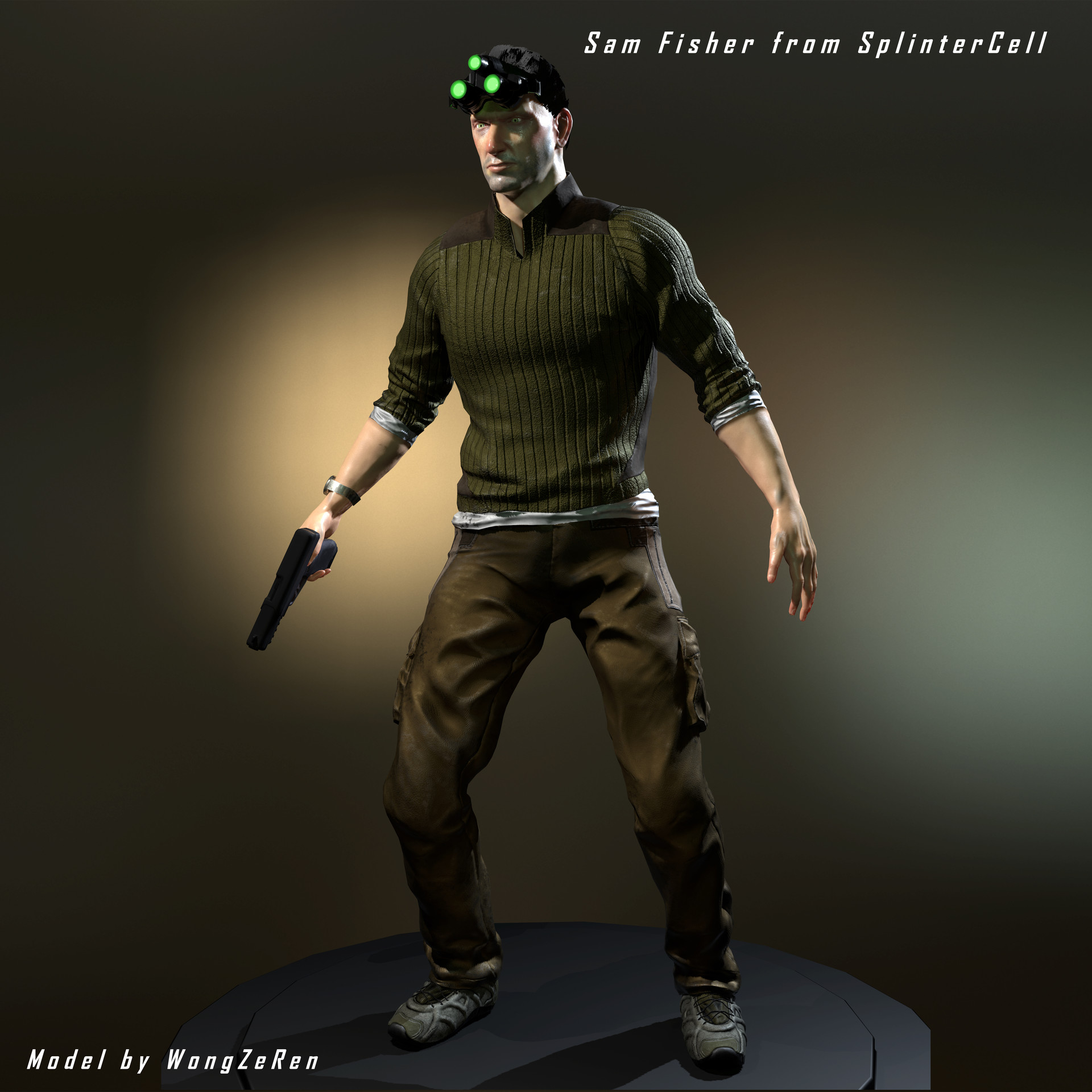 ZeRen Wong - Sam Fisher from Splinter Cell