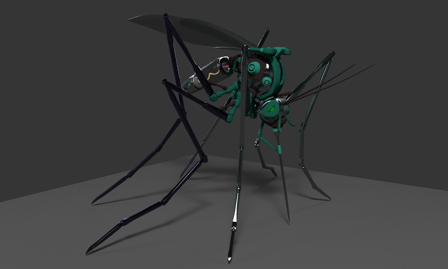 ArtStation - Biomedical Mosquito - Modeling Assignment