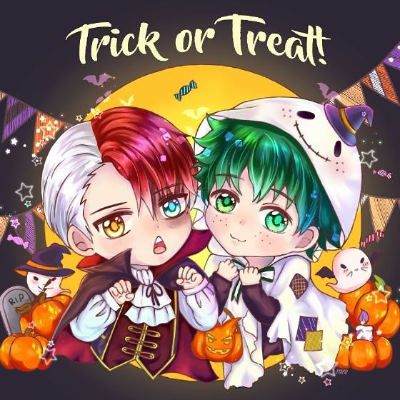 Artstation Tododeku Halloween