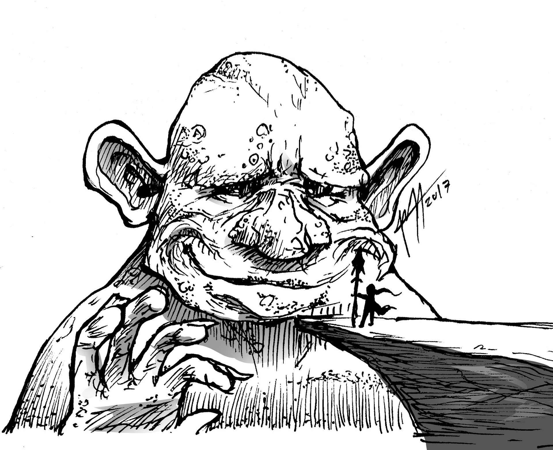 ArtStation - Inktober : Giant