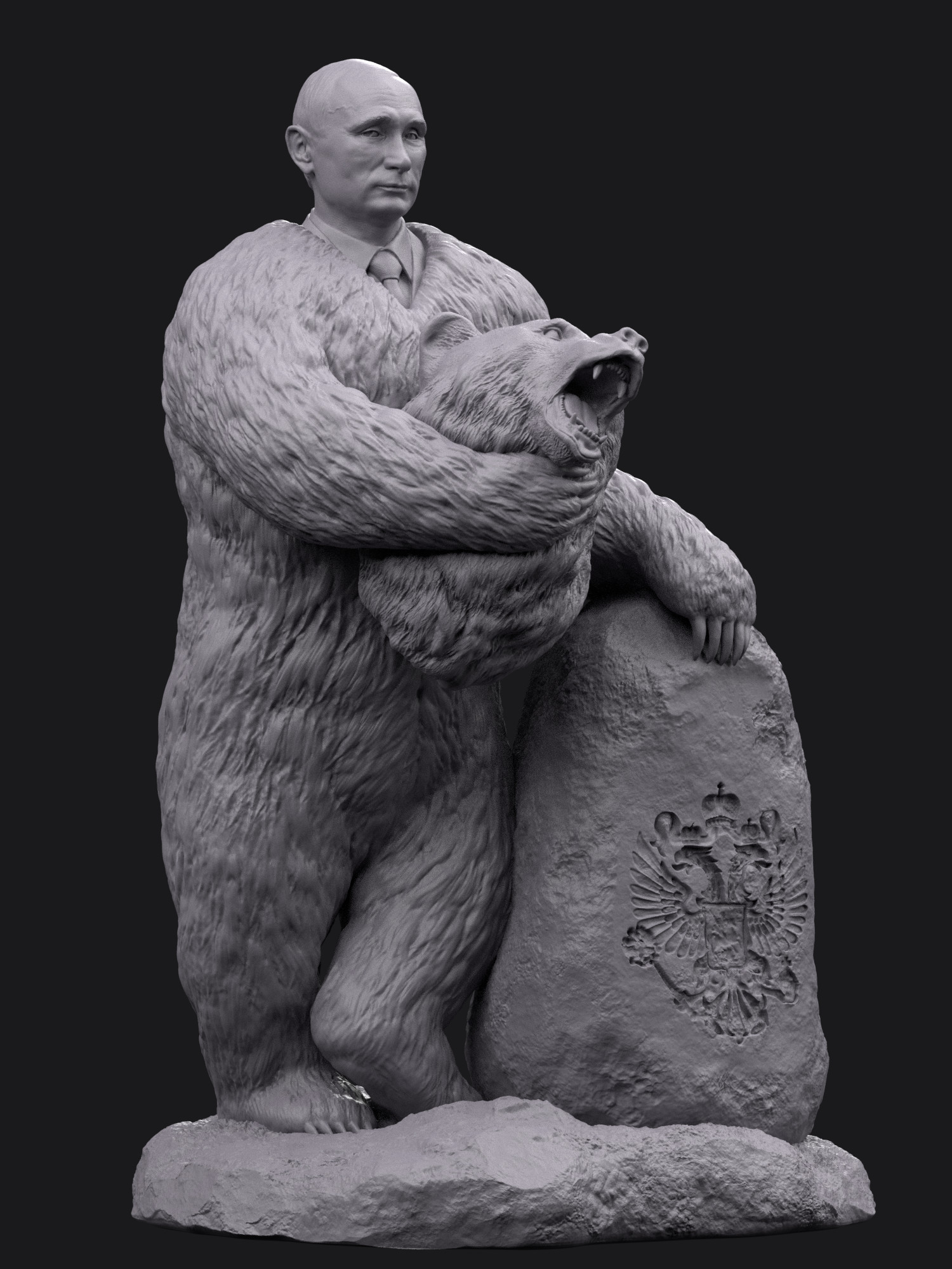 ArtStation - Putin - the Russian bear