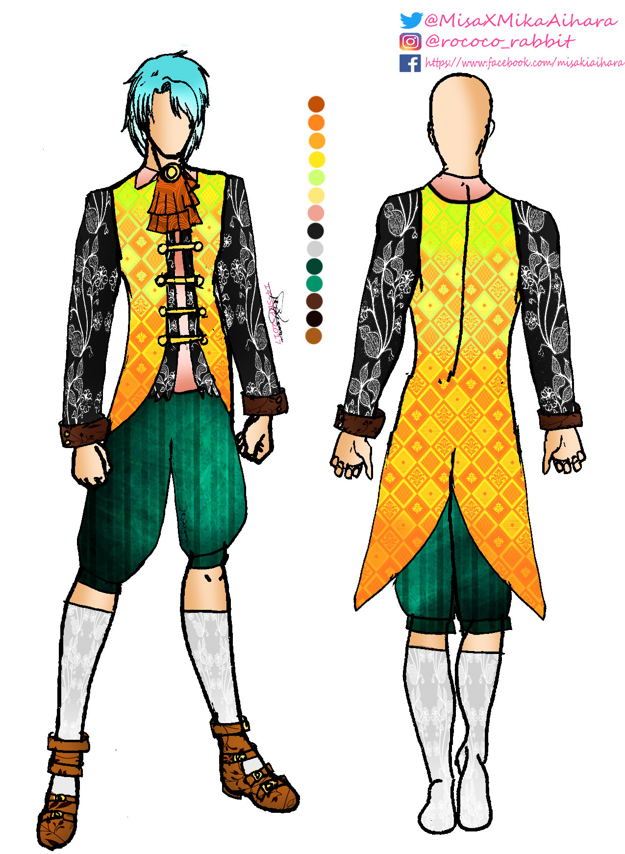 Misaki Aihara [Rococo Rabbit] - 2017 OUJI SERIES : #1 GENTLE DANDY