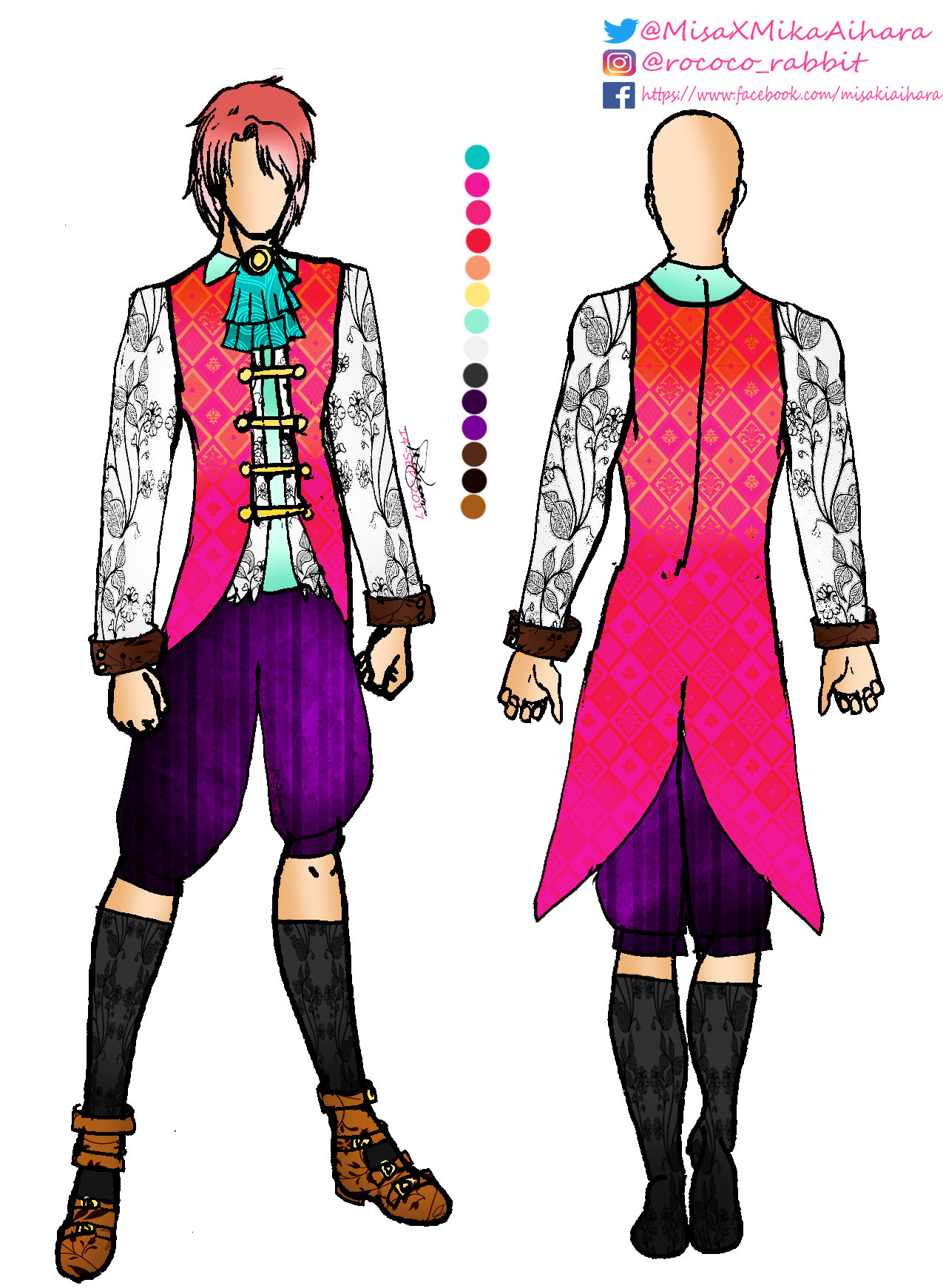 Misaki Aihara [Rococo Rabbit] - 2017 OUJI SERIES : #1 GENTLE DANDY