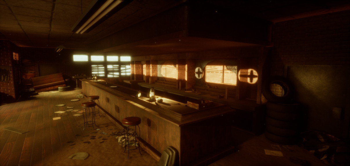 ArtStation - Abandoned Bar
