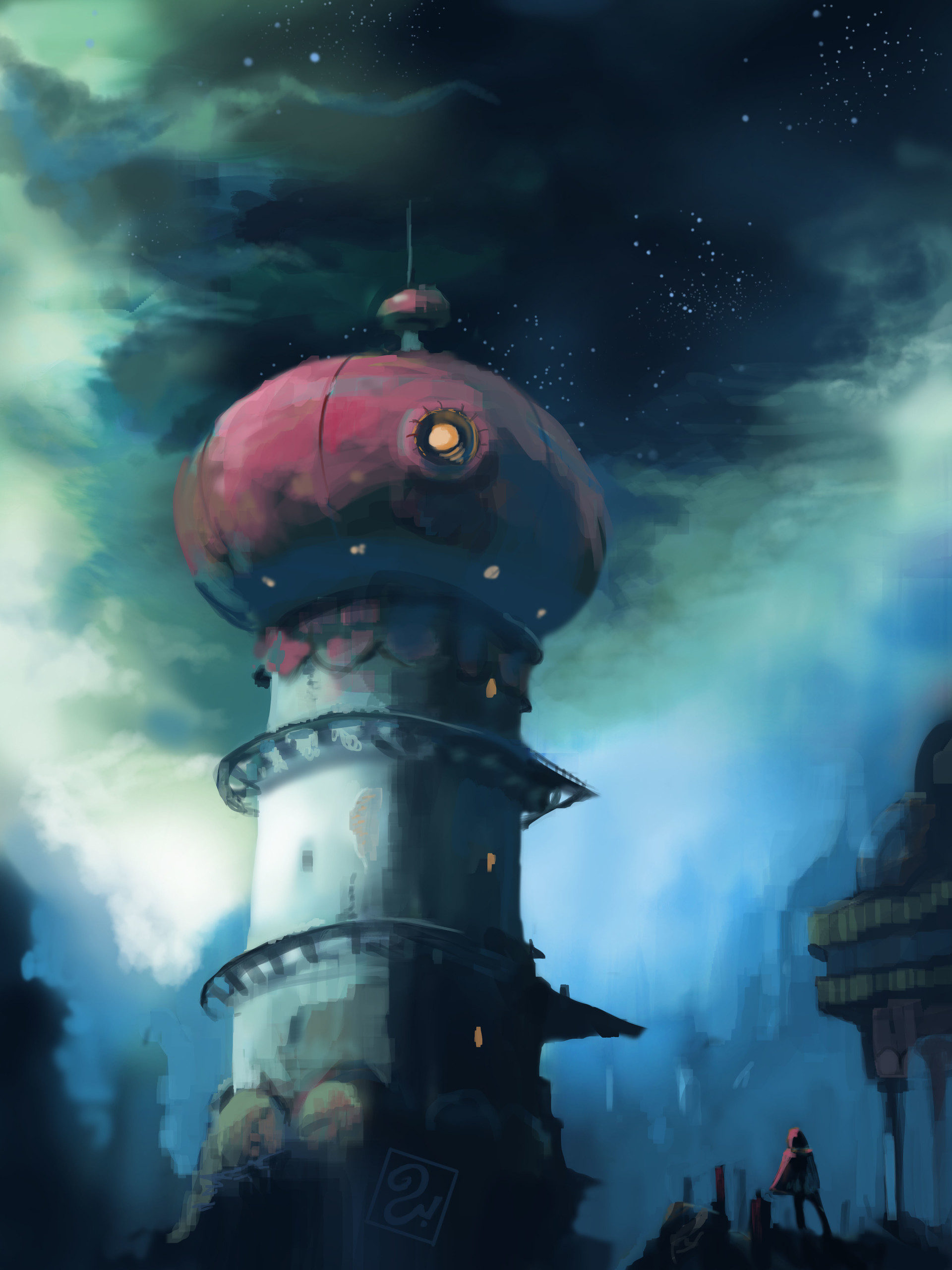 ArtStation - Mushroom Tower