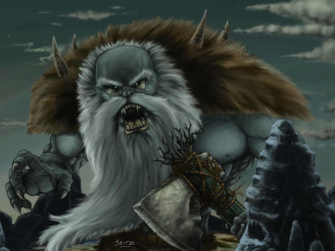 ArtStation - Ymir Awakens