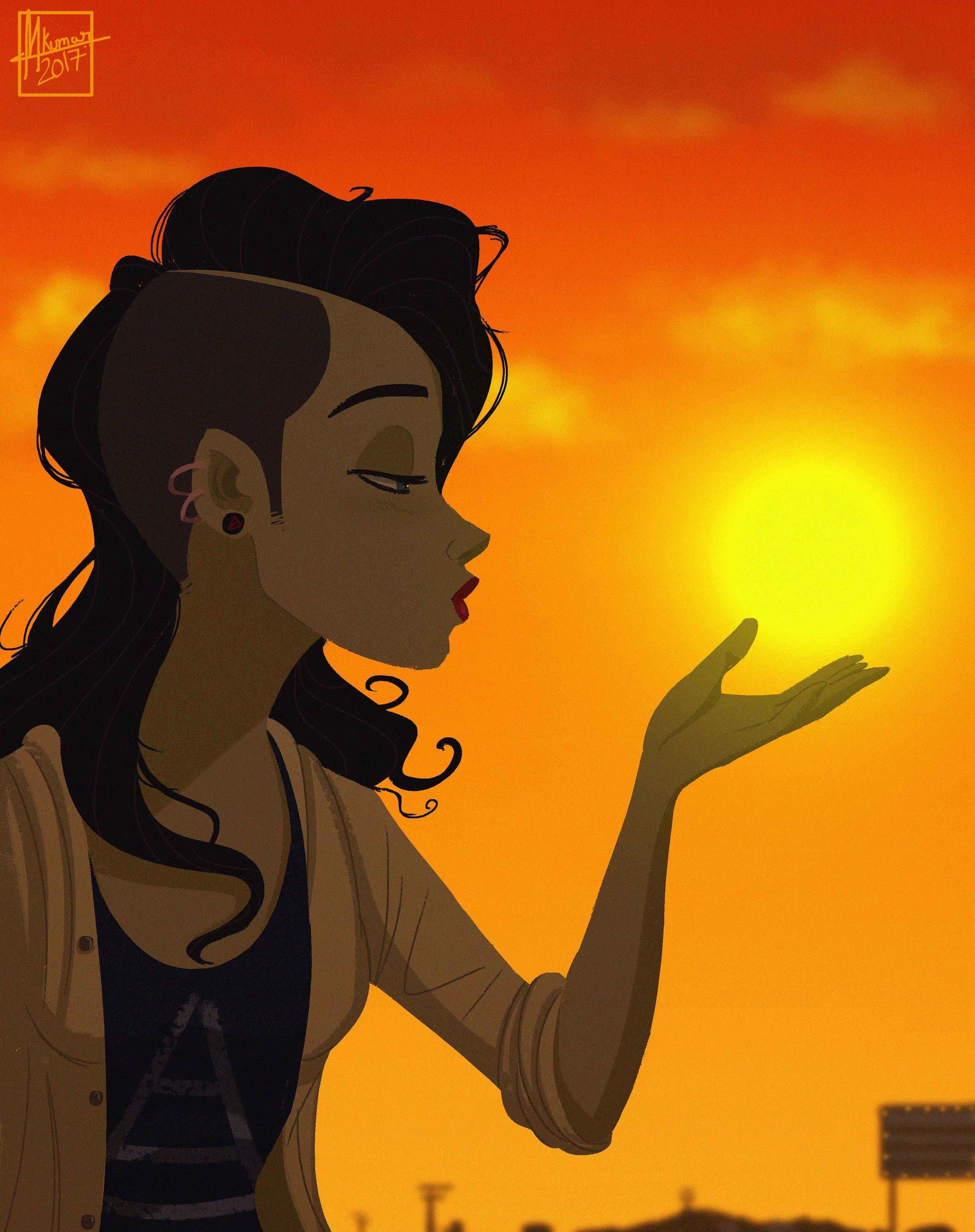 ArtStation - A Goodbye Kiss