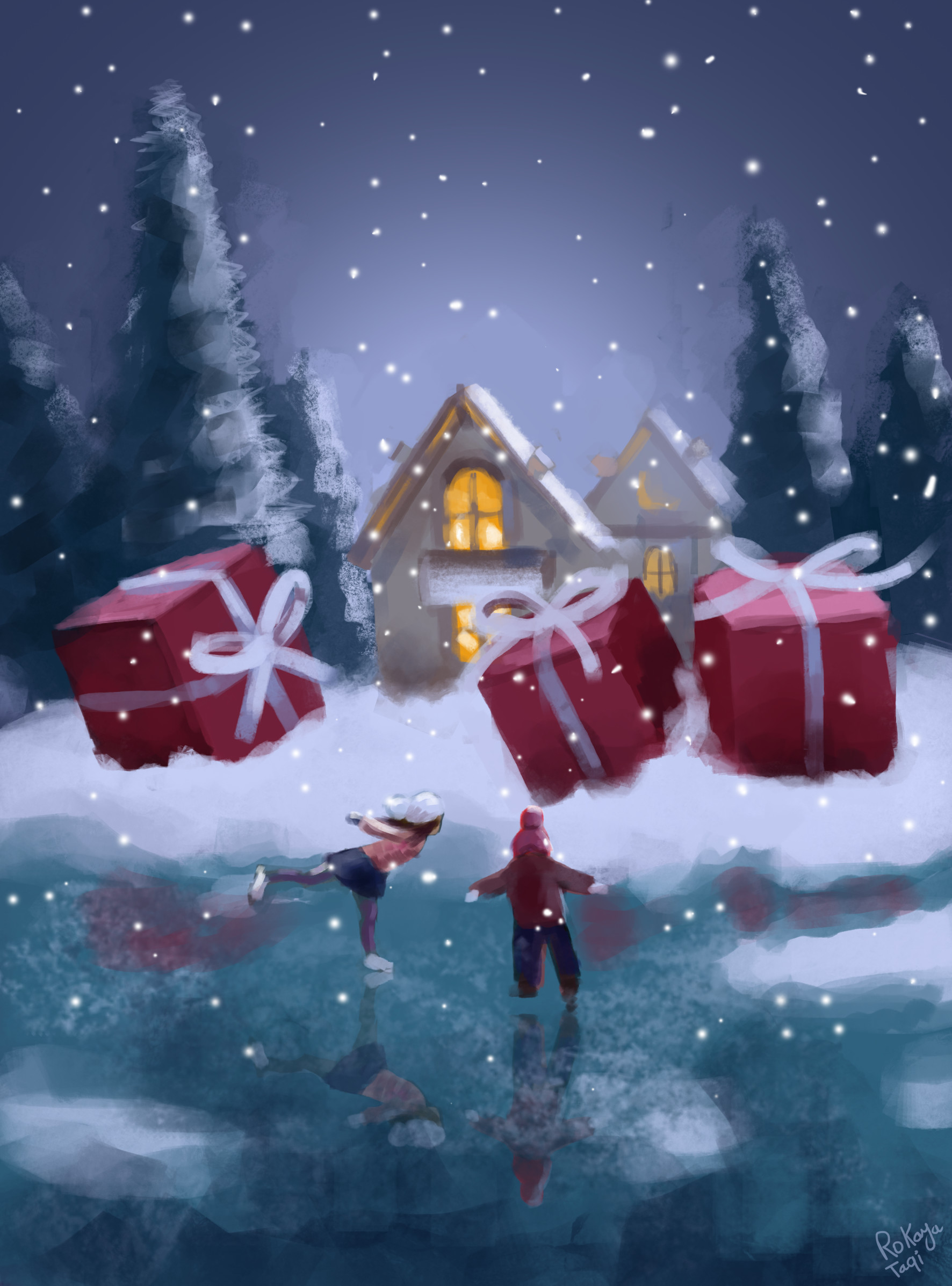 ArtStation - Christmas spirit