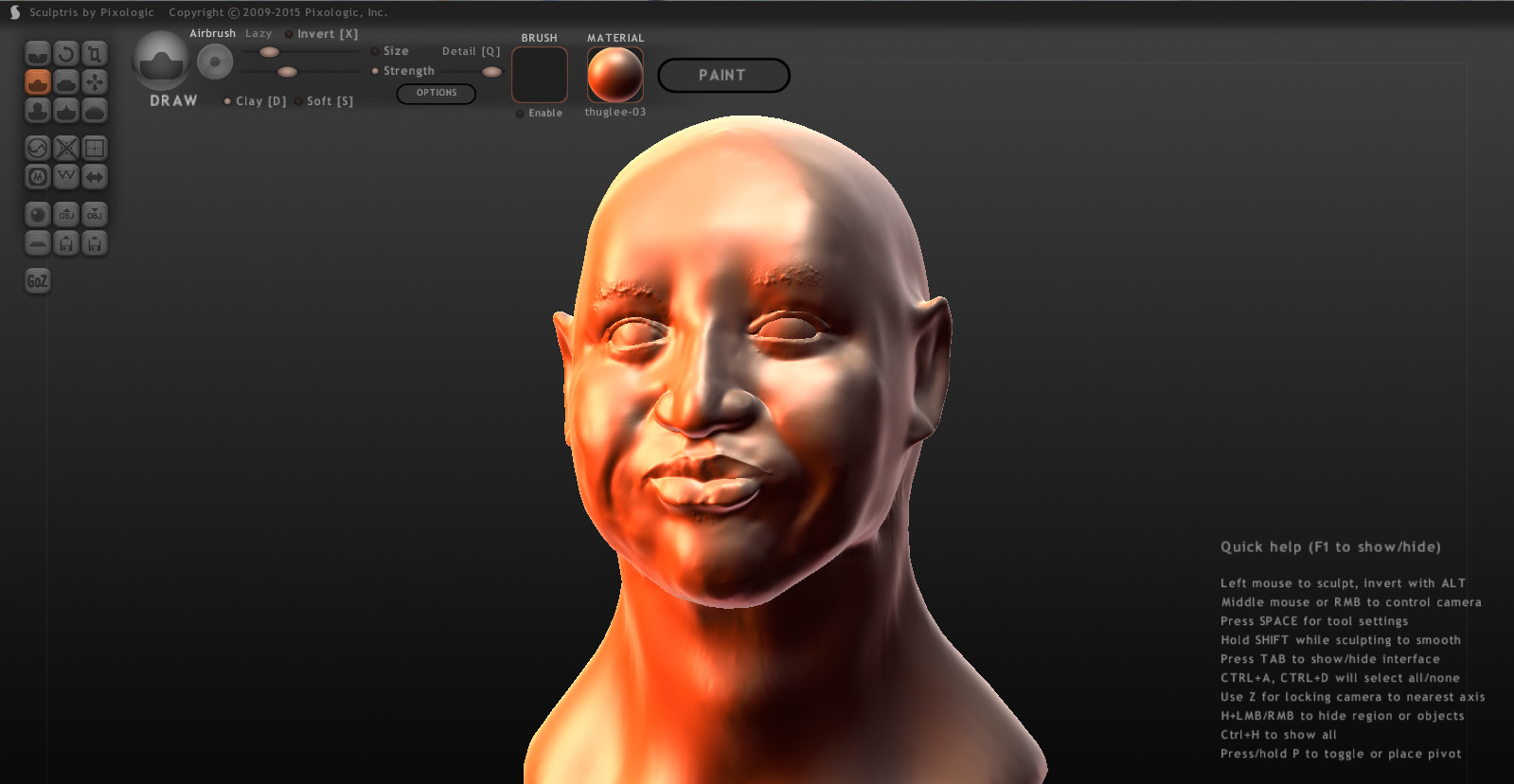 ArtStation - Head bust