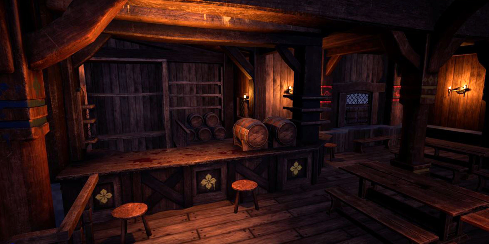 Isabella Deacon - 'Witcher Inspired Tavern' UE4