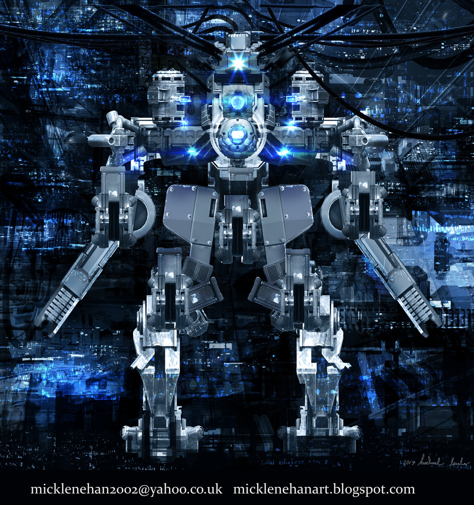 ArtStation - Police Mech