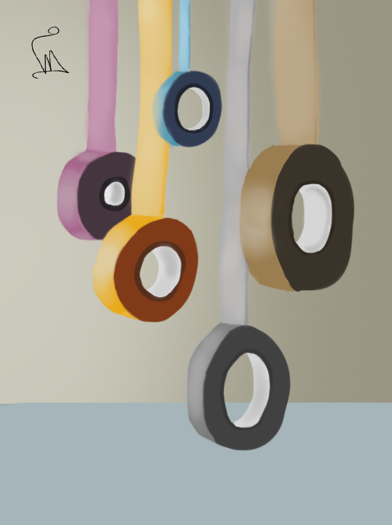 ArtStation - Tapes study