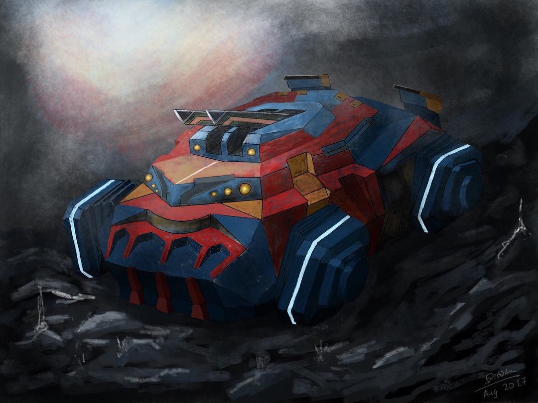 ArtStation - Gravity tank