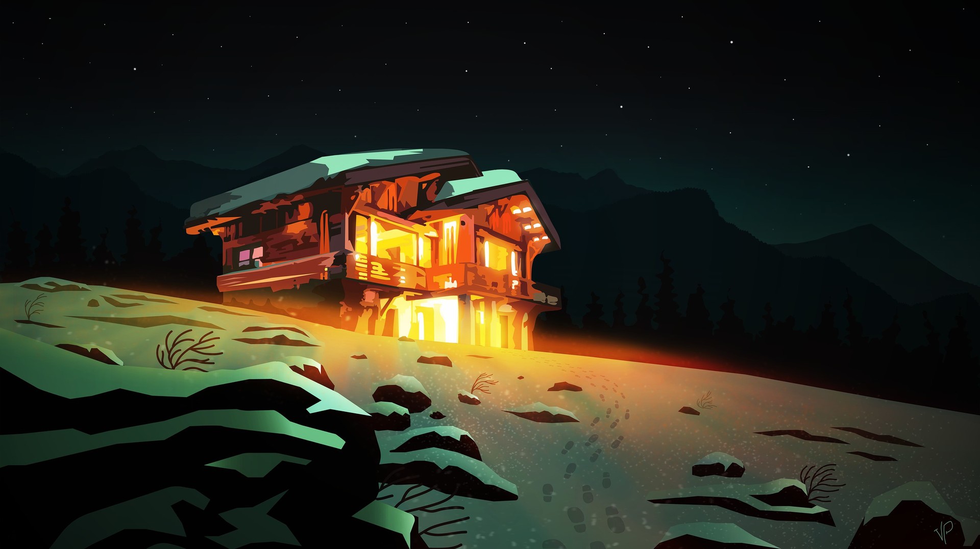 ArtStation - Drawing a house