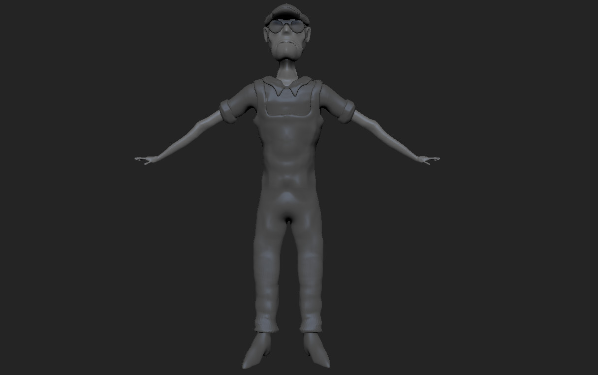 ArtStation - Eustace Bagge - Courage the Cowardly Dog