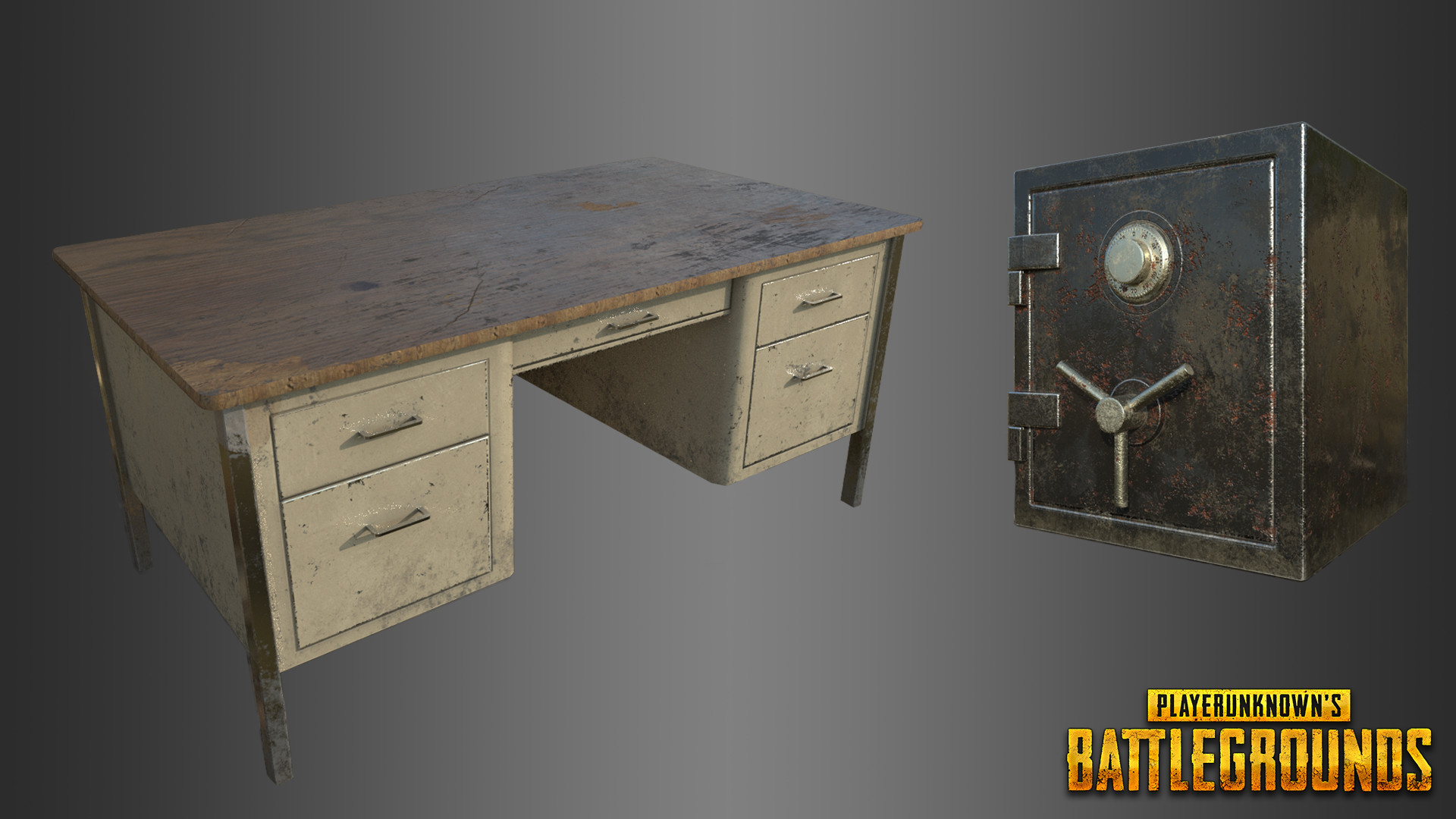 Environment Art Portfolio of Wyatt Zink - PUBG - Miramar Props