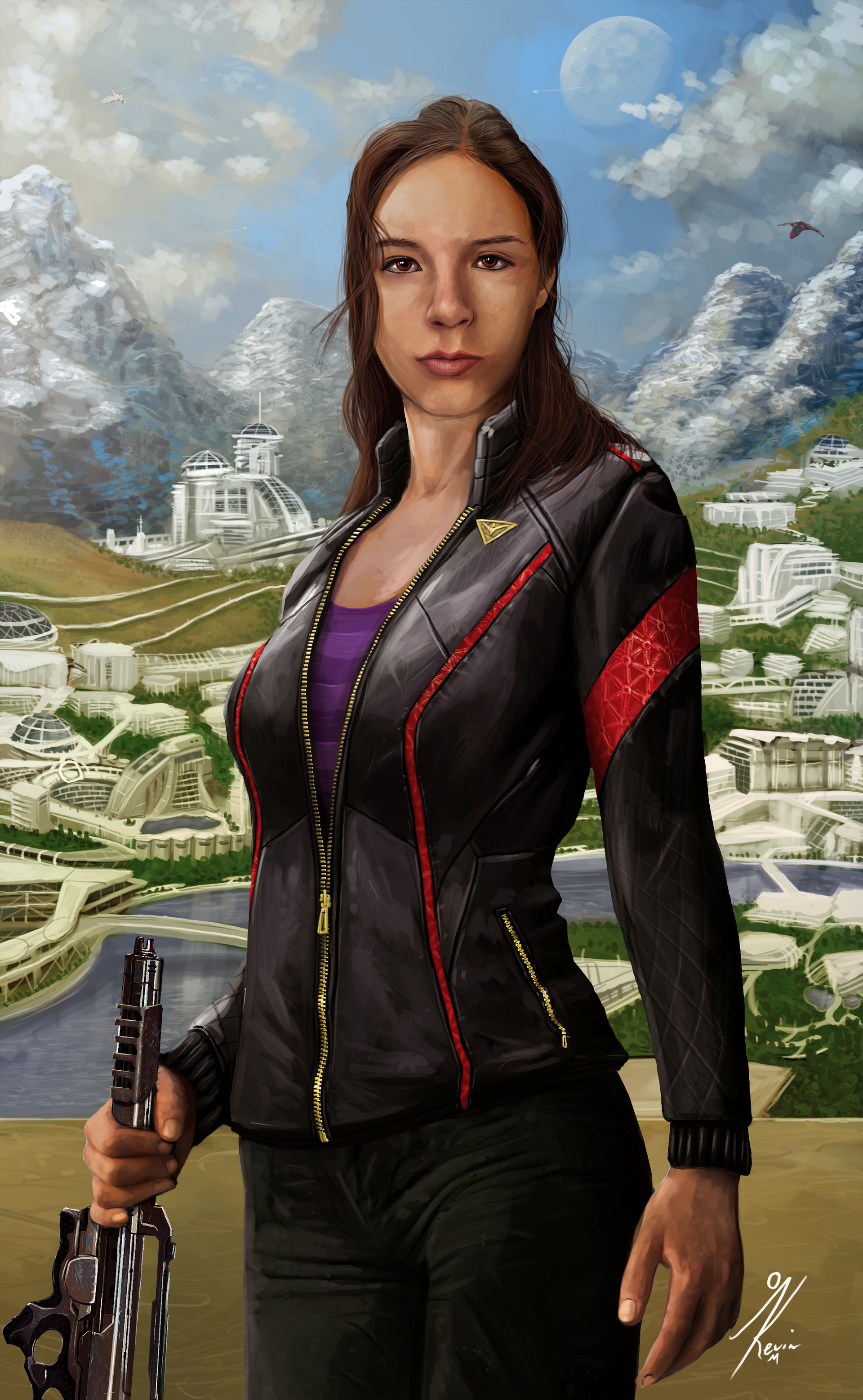 Kevin Massey - Elite Dangerous CMDR Portraits #3