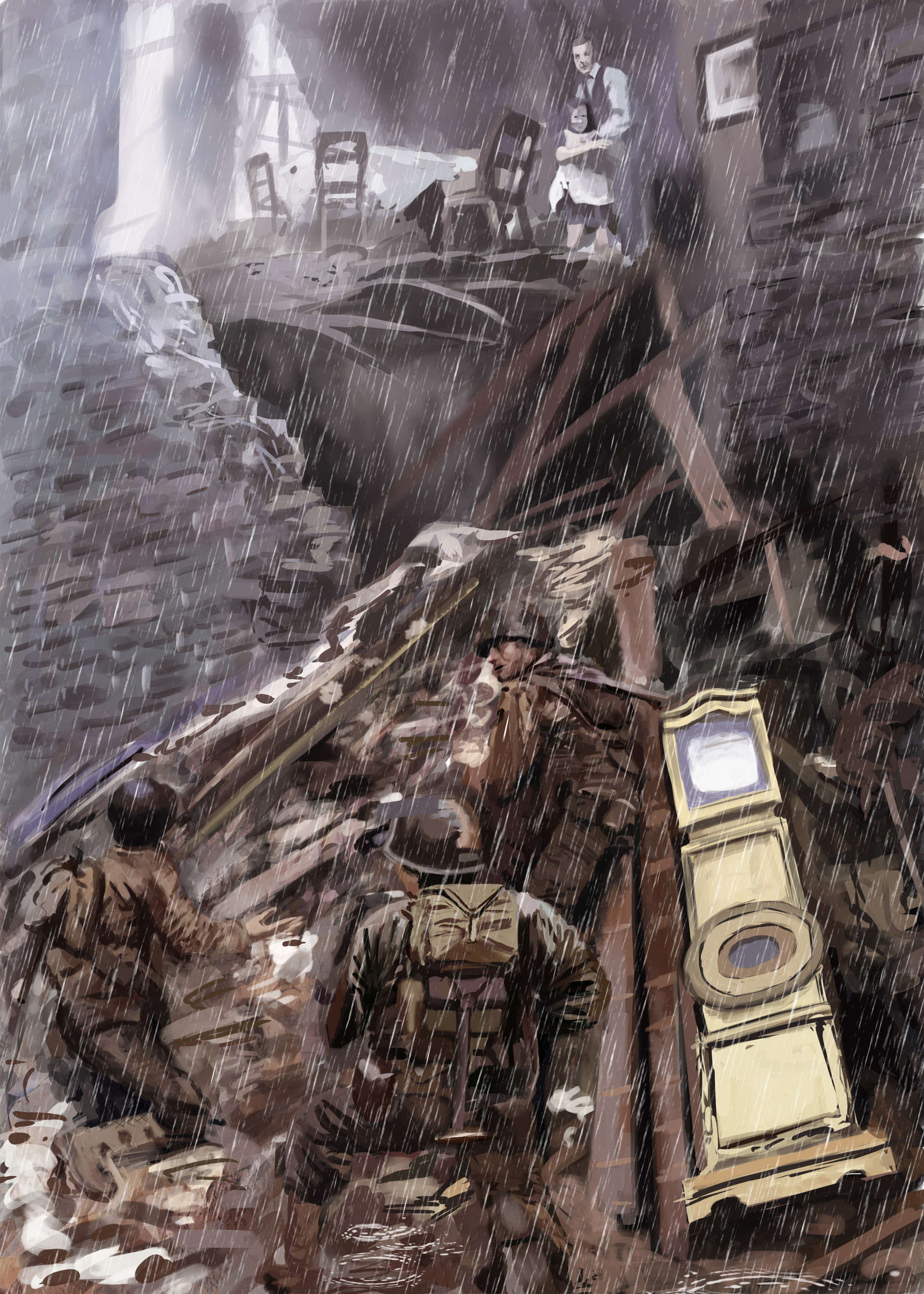 ArtStation - saving private ryan study