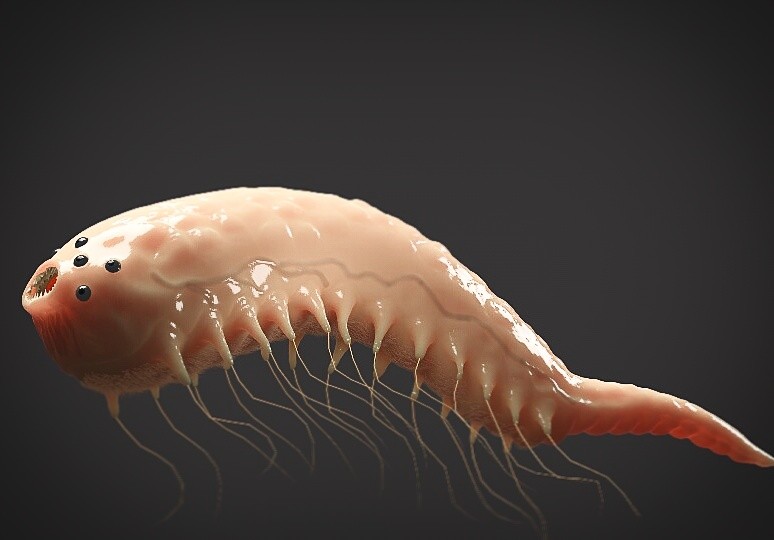 ArtStation - alien microorganism