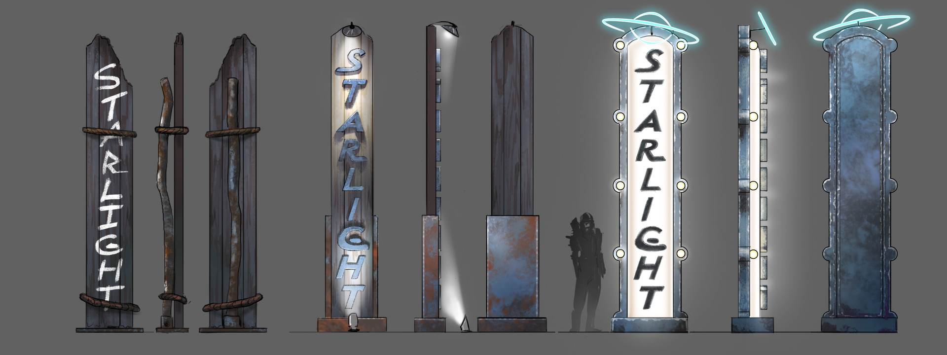 ArtStation - SS Starlight Sign