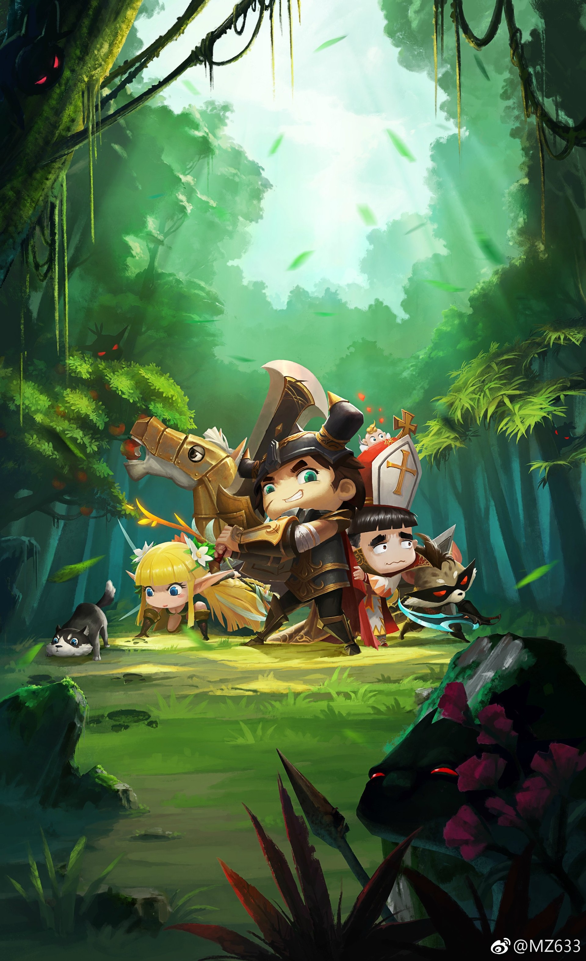 ArtStation - The heroic knights