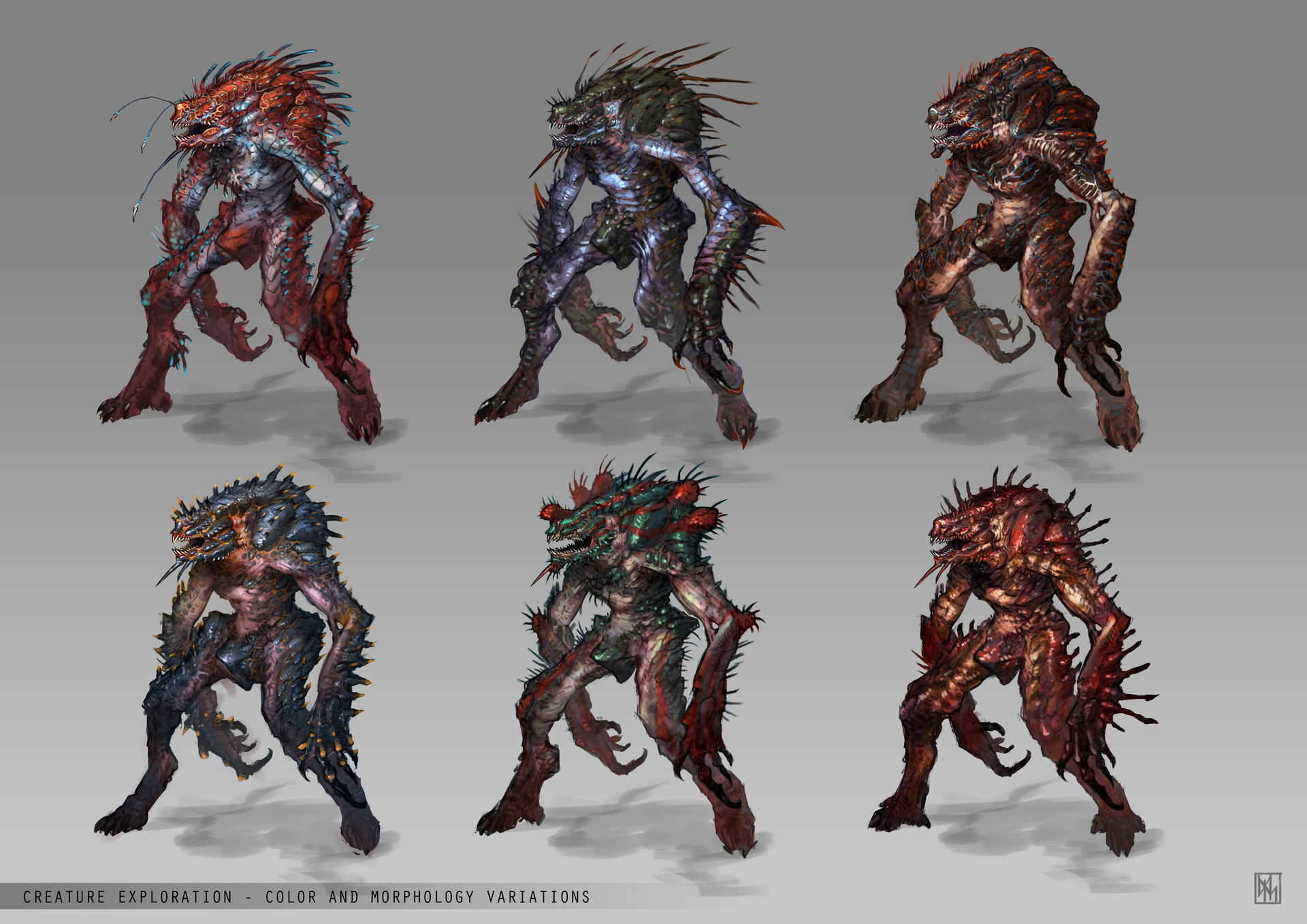 ArtStation - Creature design - Variations