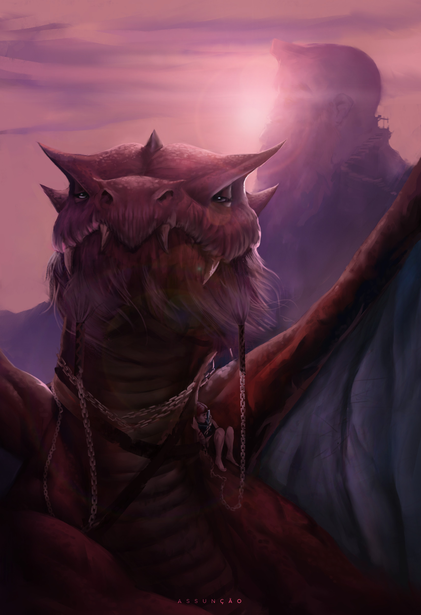 ArtStation - Red Dragon