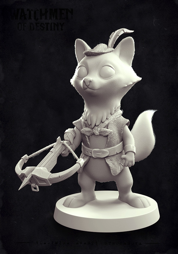 ArtStation - Watchmen of Destiny - Fox