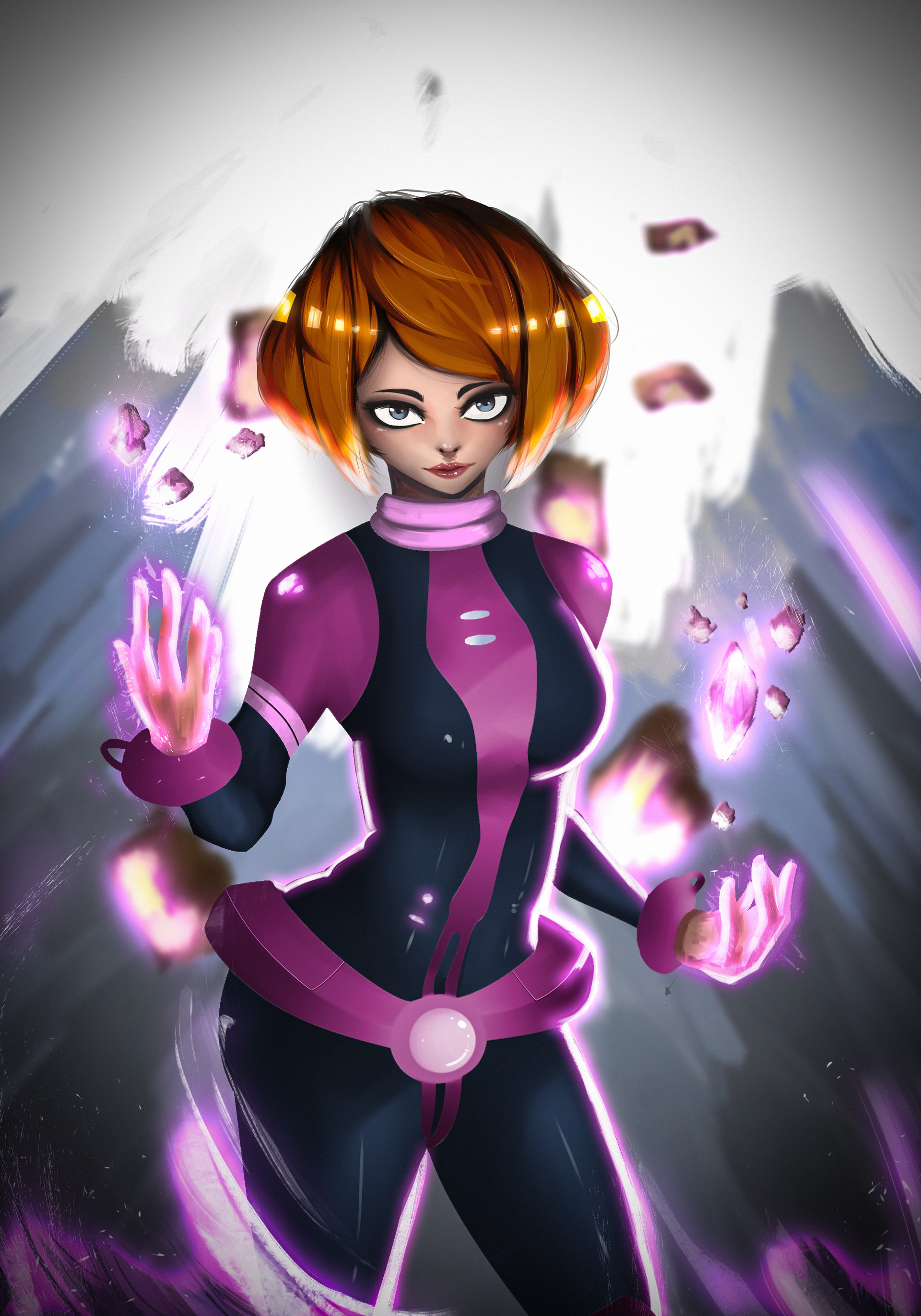 ArtStation - Gravity Girl - Uraraka chan