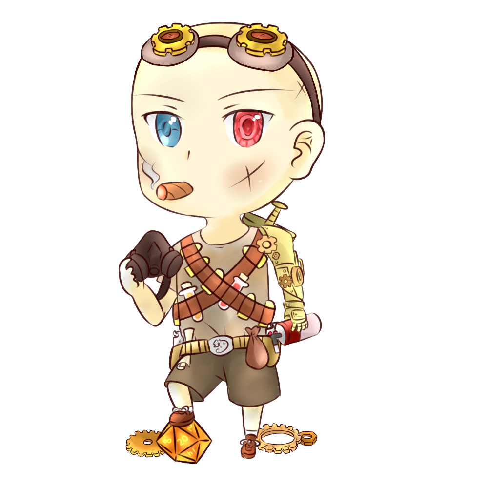 Lye-chii - Chibi DnD Characters Commission