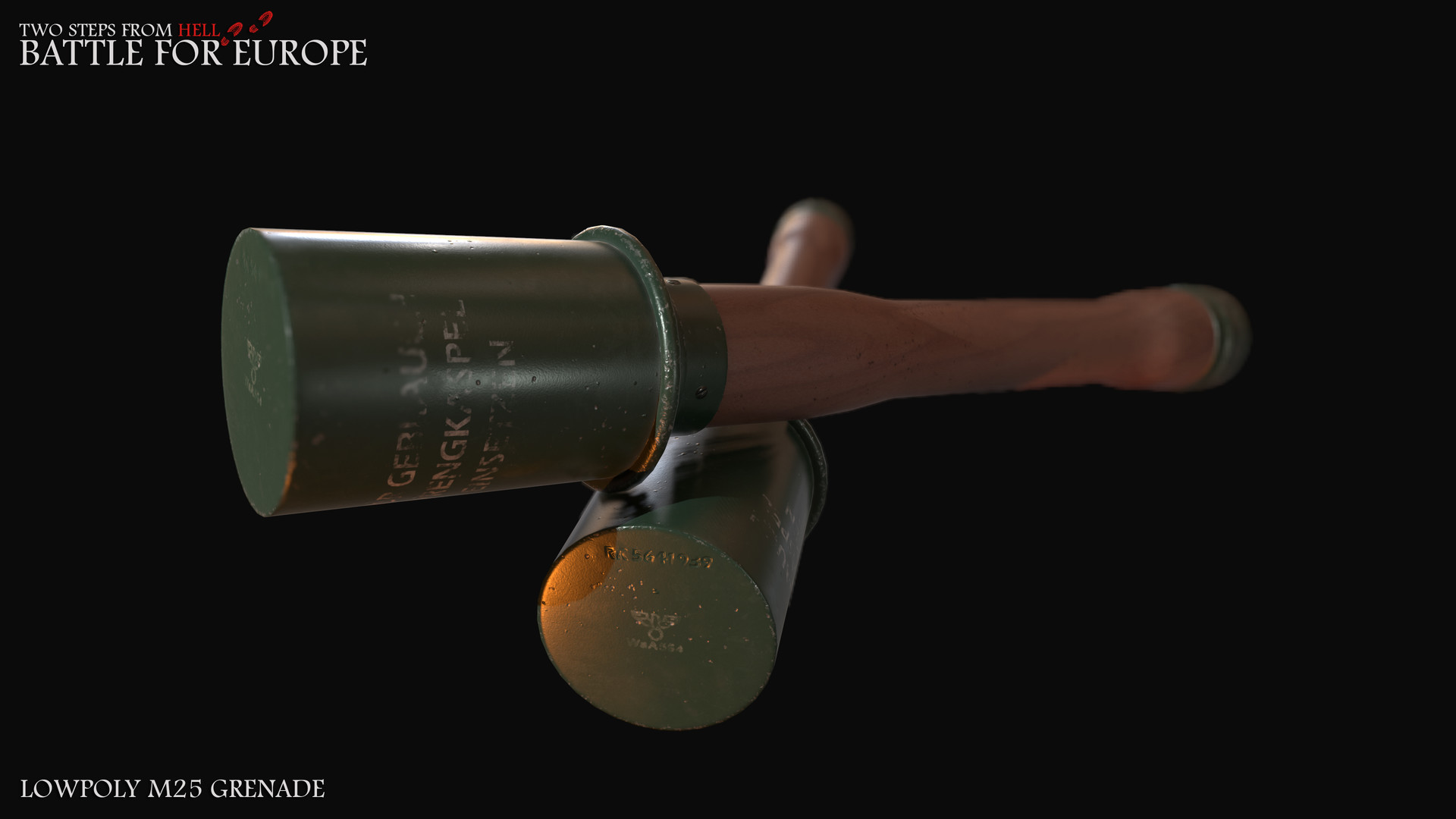 ArtStation - German Stick Grenade