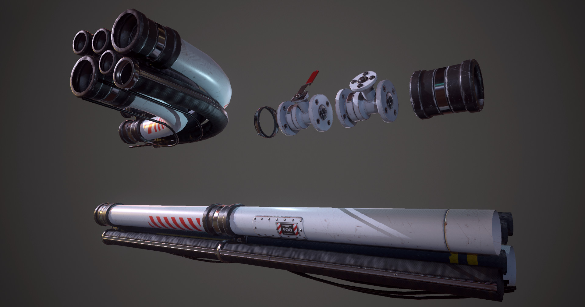 Kaspars Pavlovskis - Modular Sci-Fi Pipes