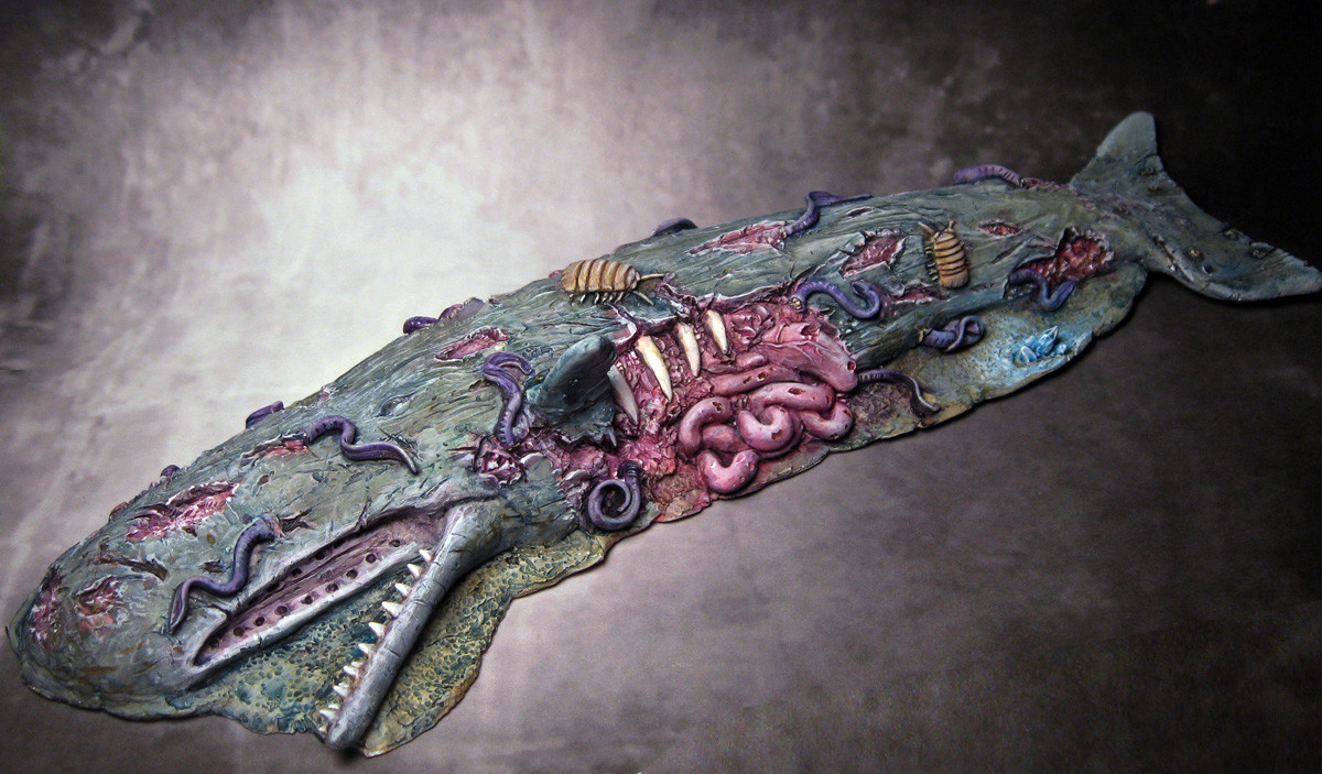 ArtStation - Whale Carcass - painted version
