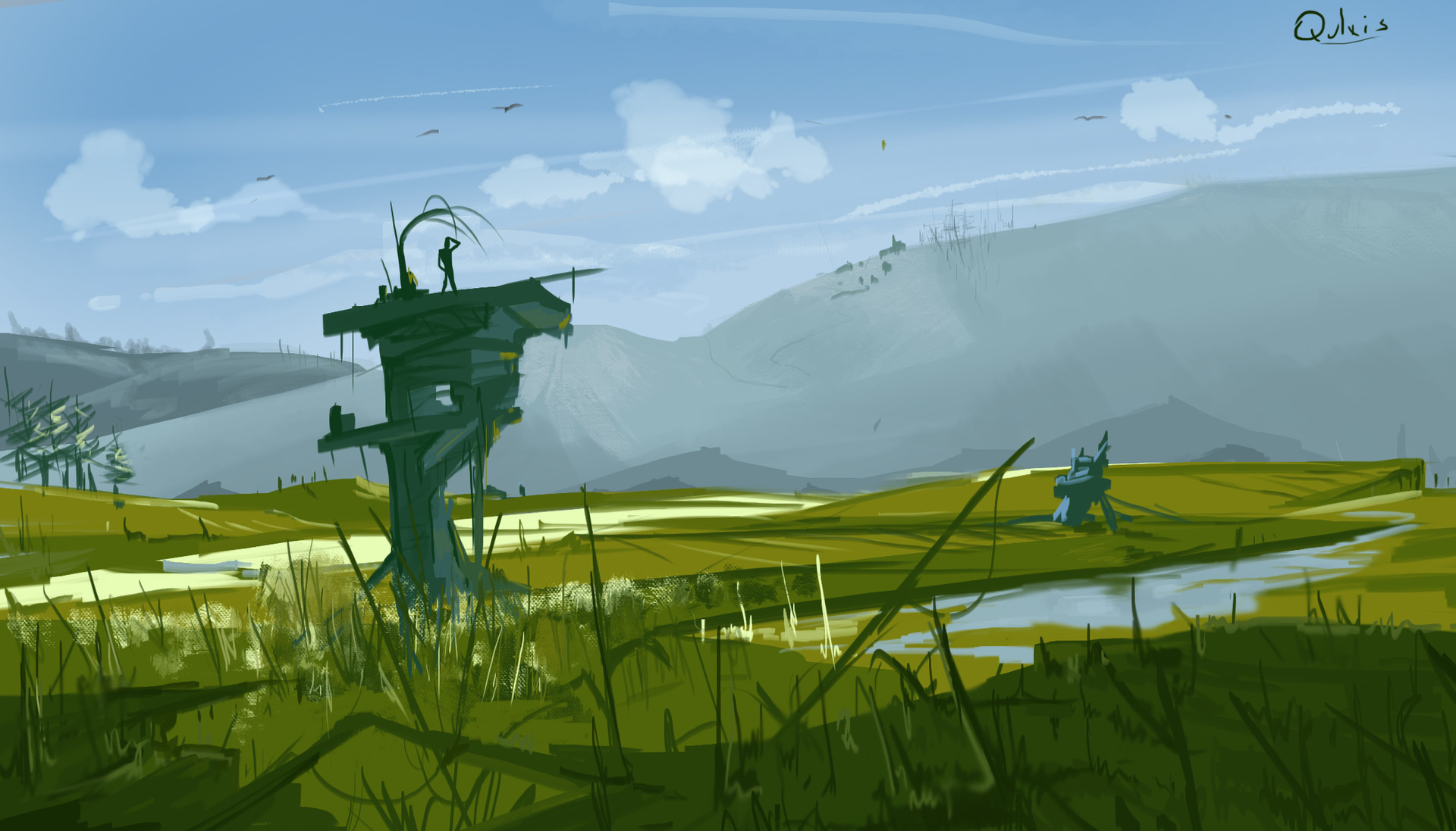 ArtStation - Landscape Concept #1