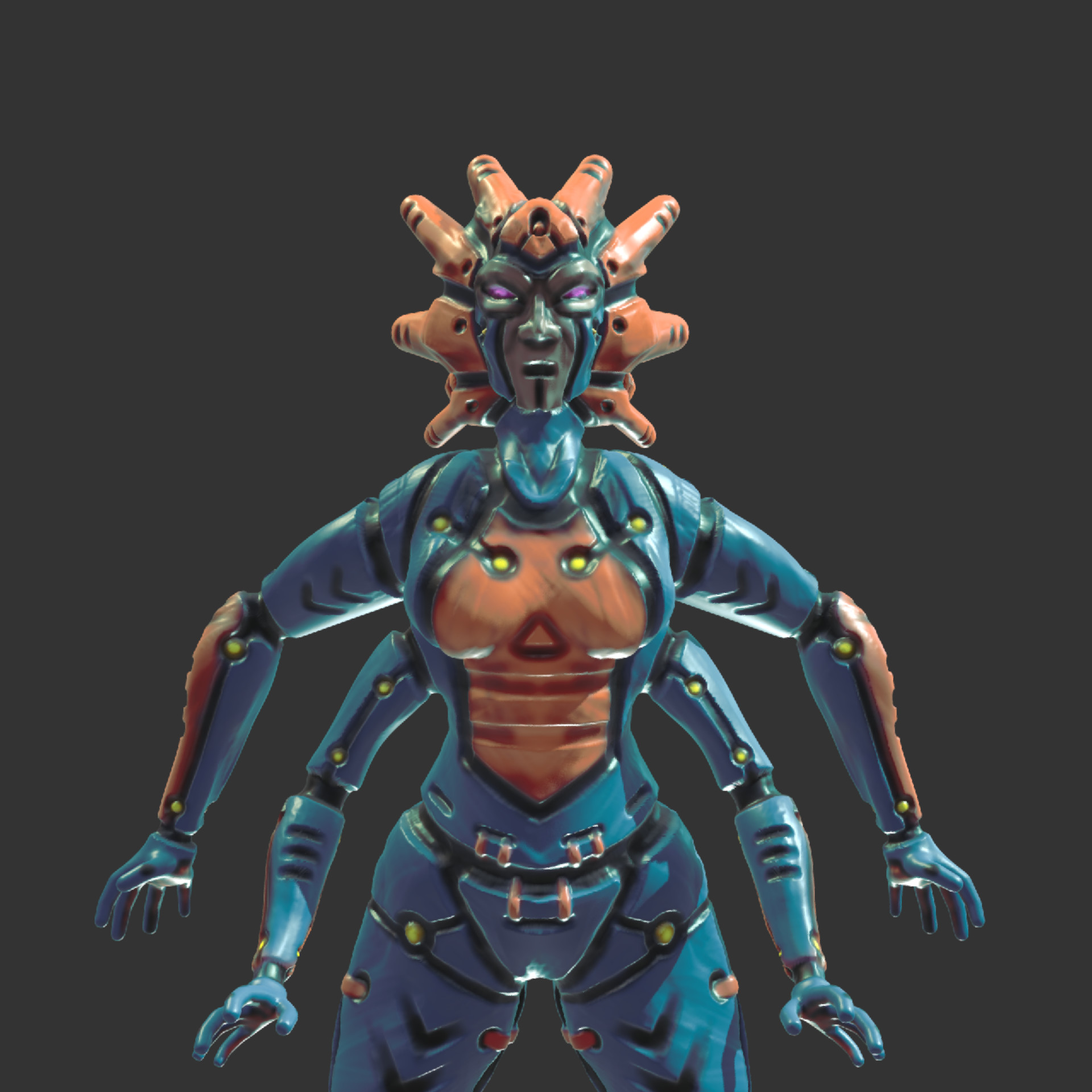 Chaitanya Krishnan's Portfolio - Mech Goddess