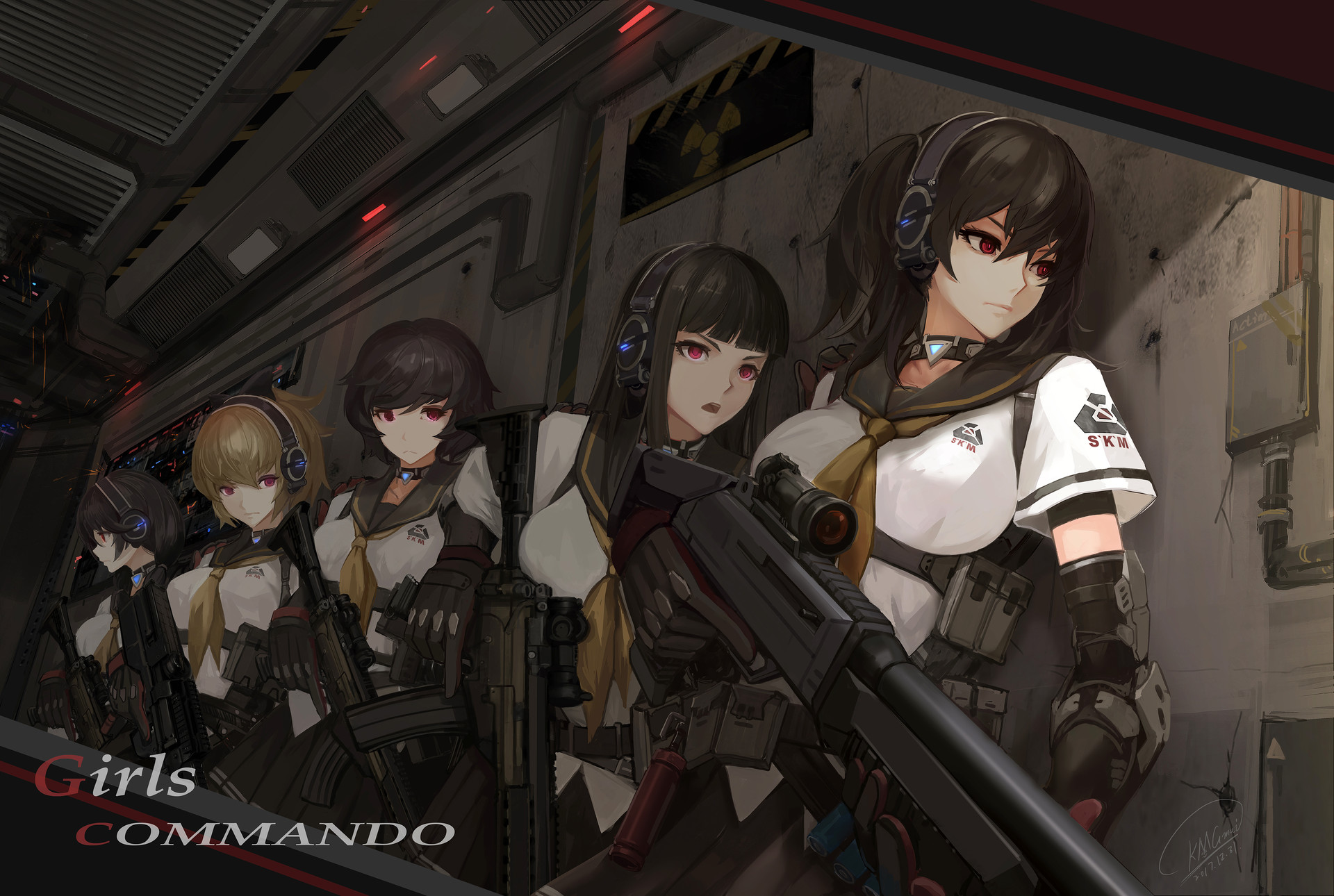 ArtStation - Girls Commando